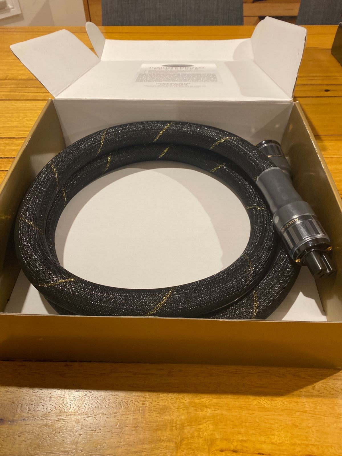 FS: Voodoo Infinity Digital Power cord - Hi-Fi and Cinema Cables ...