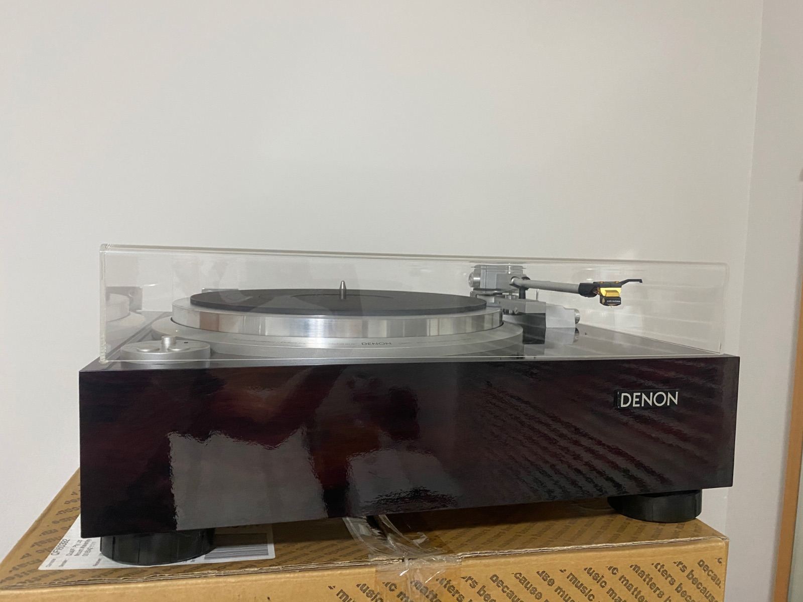 SOLD: Denon DP-59M turntable+arm+AT cartridge - Stereo, Home Cinema ...