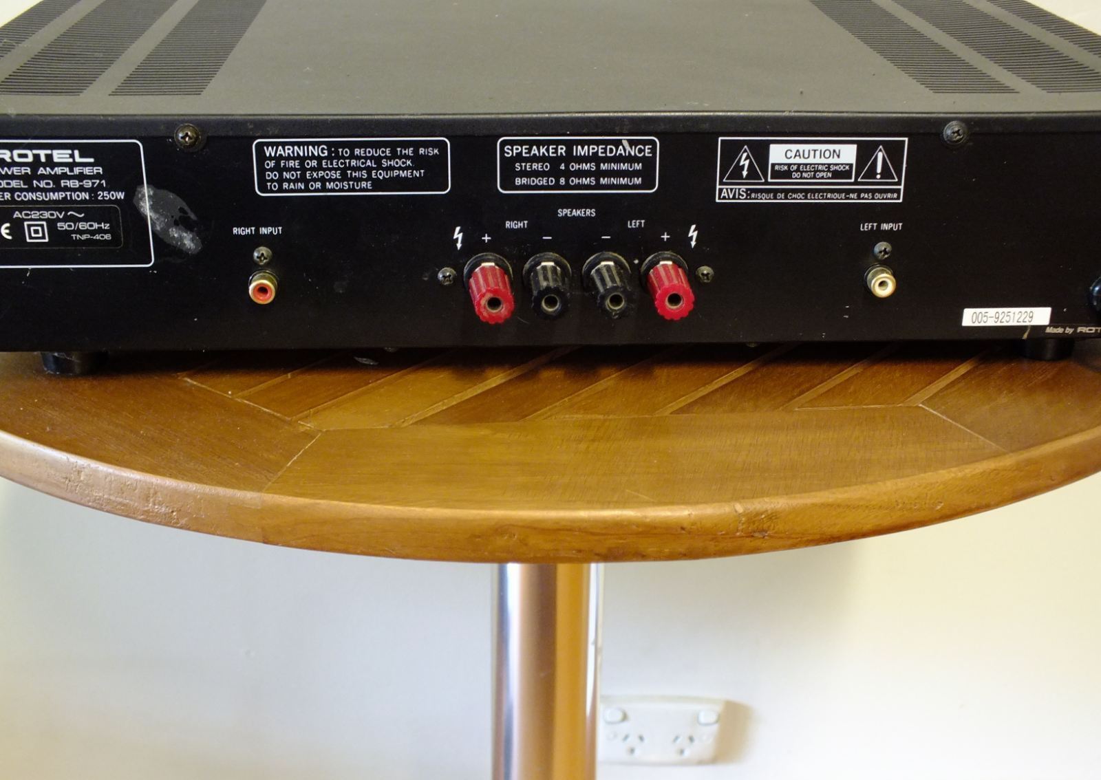 FS: Rotel rb-971 power amplifier - Stereo, Home Cinema, Headphones ...