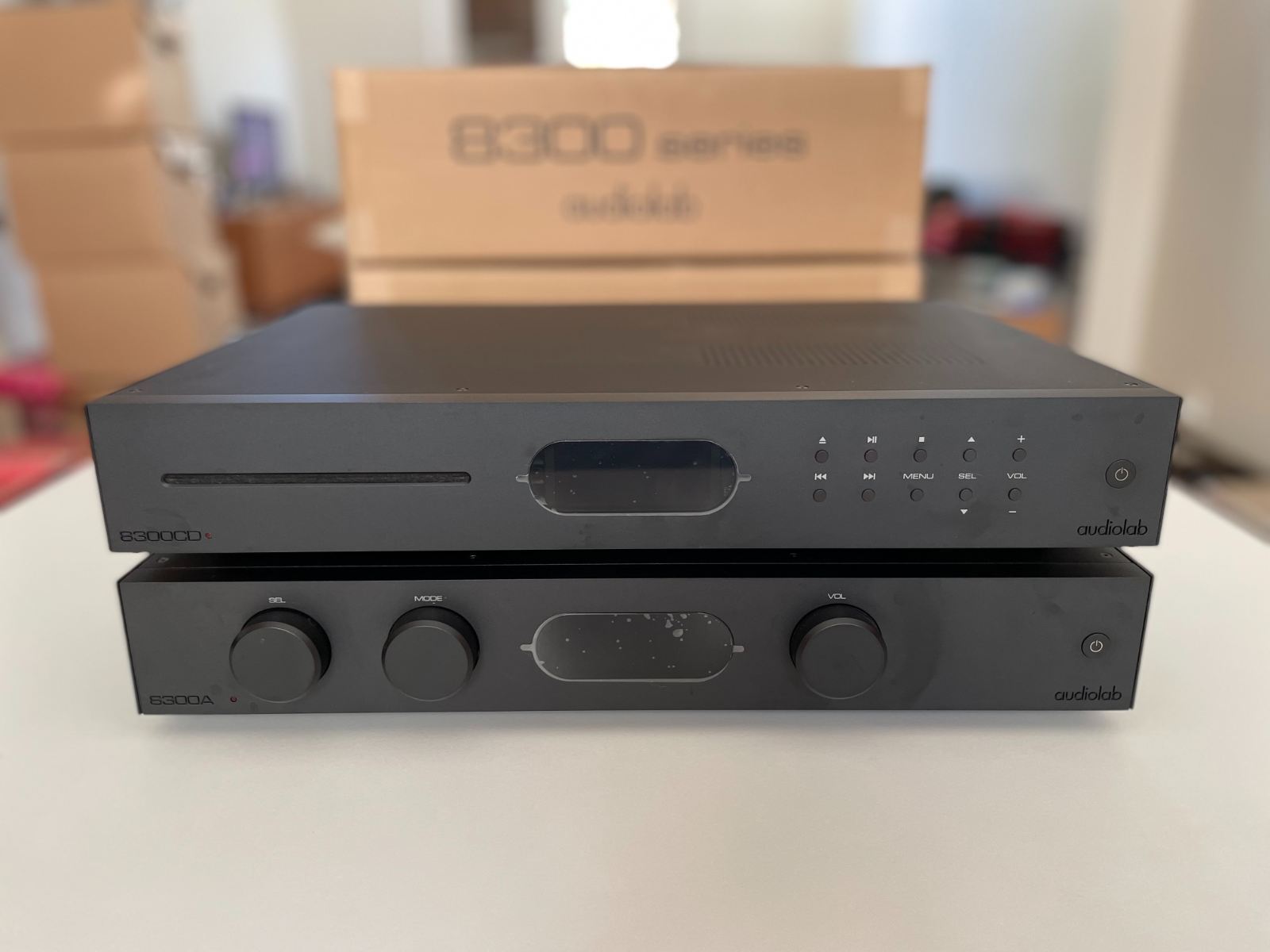 FS: Audiolab 8300CD Player and 8300A Integrated Amplifier - Stereo ...