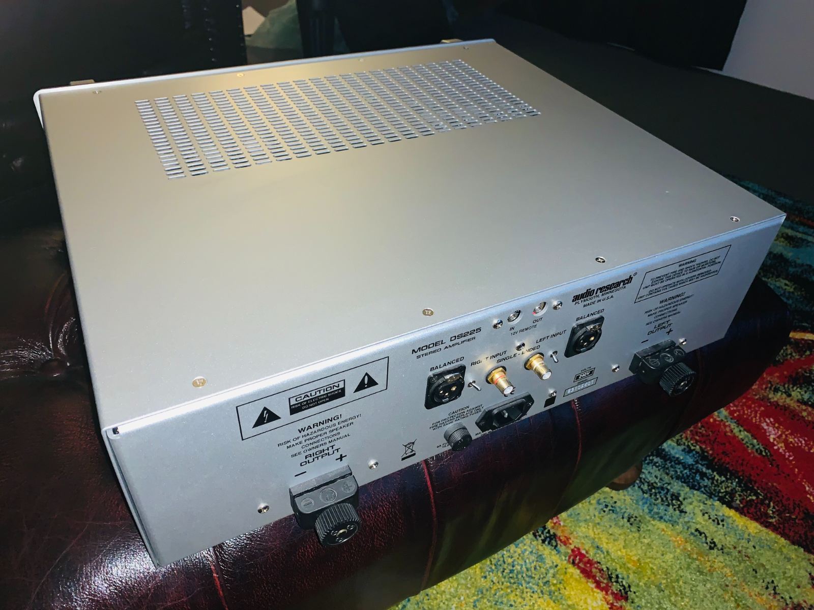 Audio Research DS 225 Power Amplifier - Stereo, Home Cinema, Headphones ...
