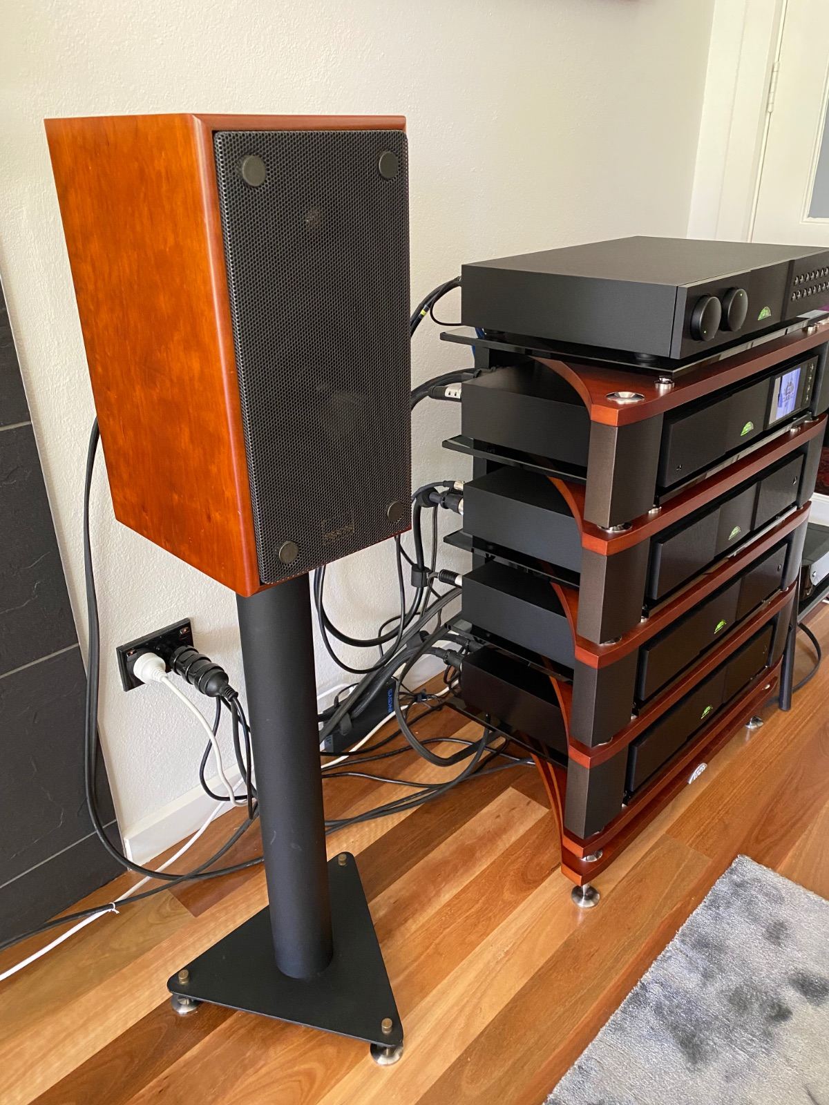 EPOS M12 Cherry wood veneer stand-mount speakers |﻿ Stereo, Home Cinema ...