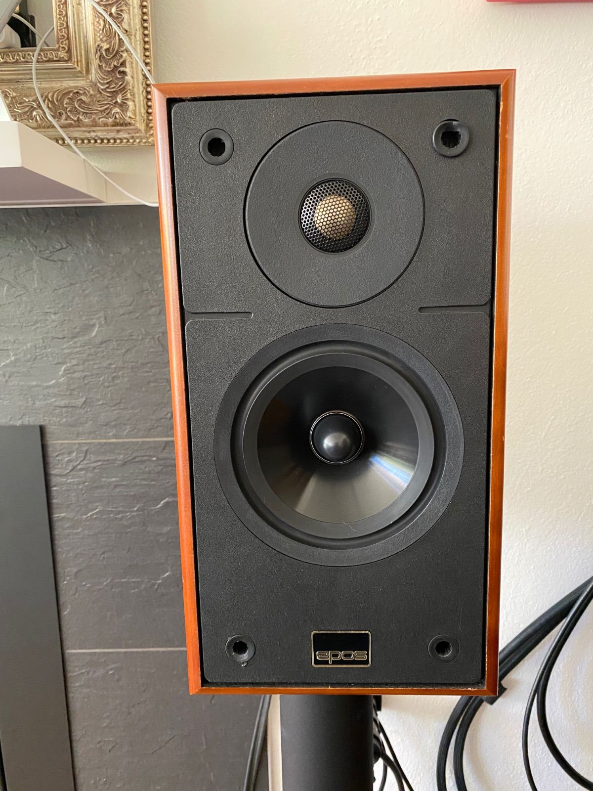 EPOS M12 Cherry wood veneer stand-mount speakers |﻿ Stereo, Home Cinema ...