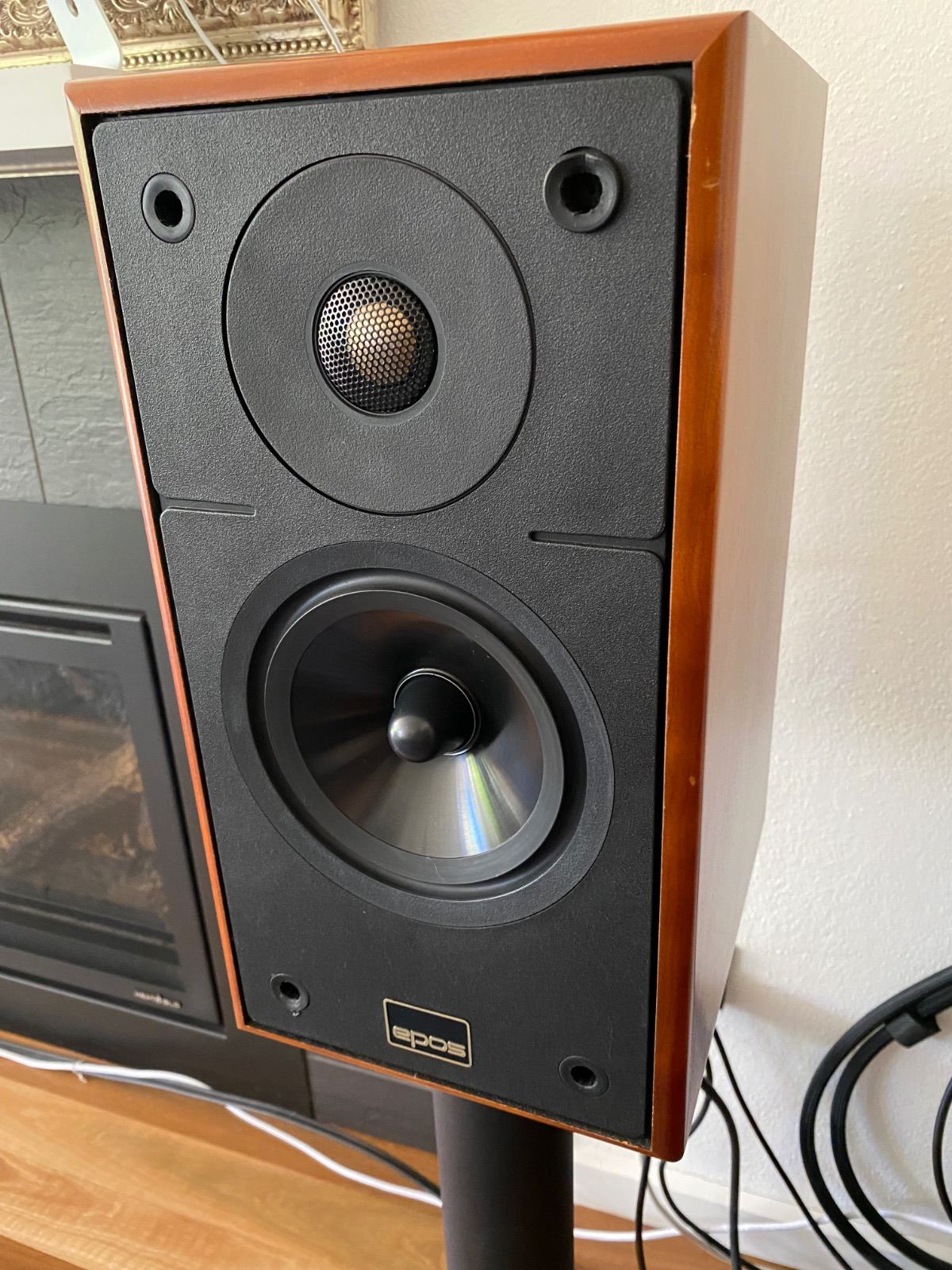 EPOS M12 Cherry wood veneer stand-mount speakers |﻿ Stereo, Home Cinema ...