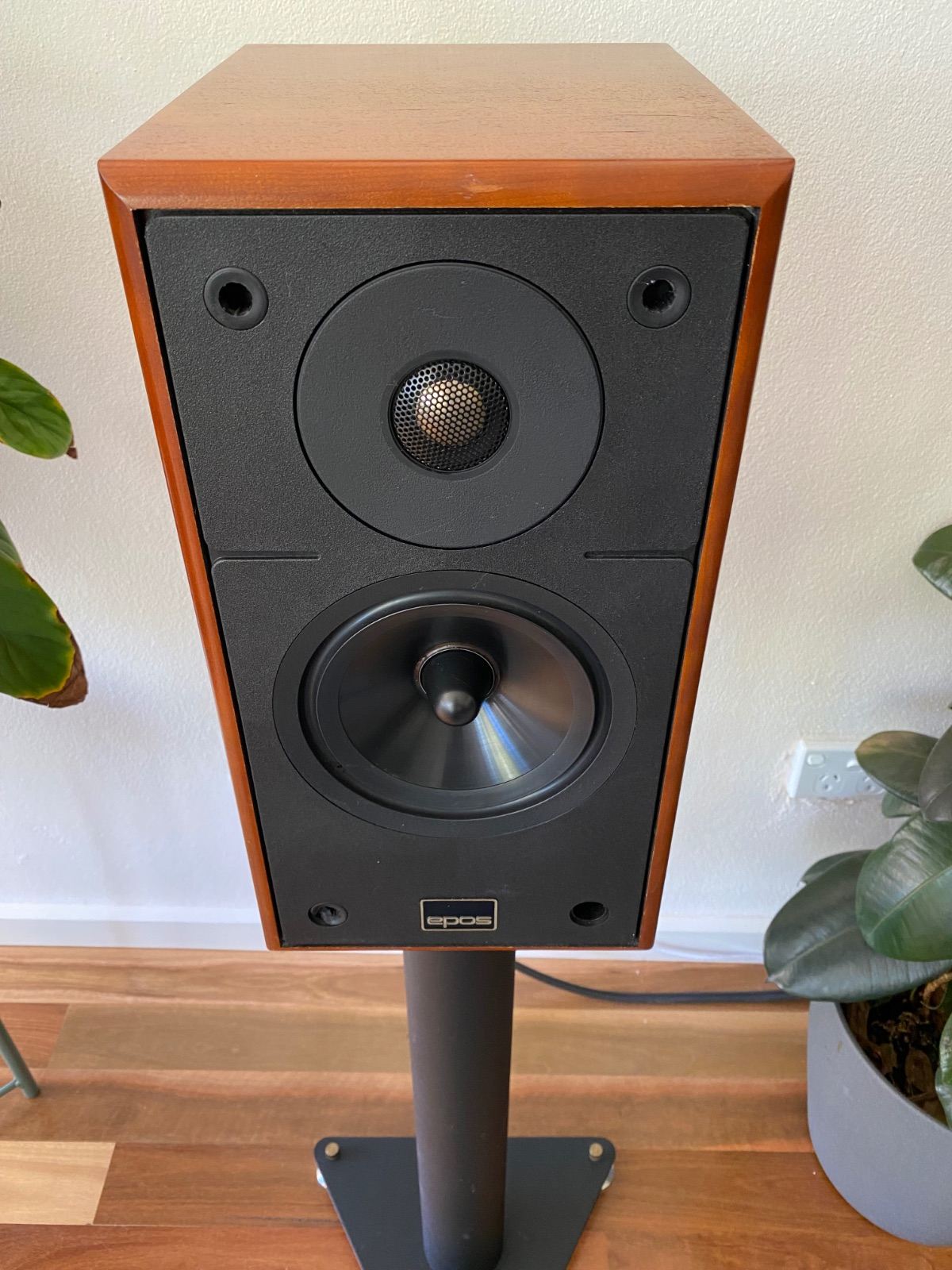 EPOS M12 Cherry wood veneer stand-mount speakers |﻿ Stereo, Home Cinema ...