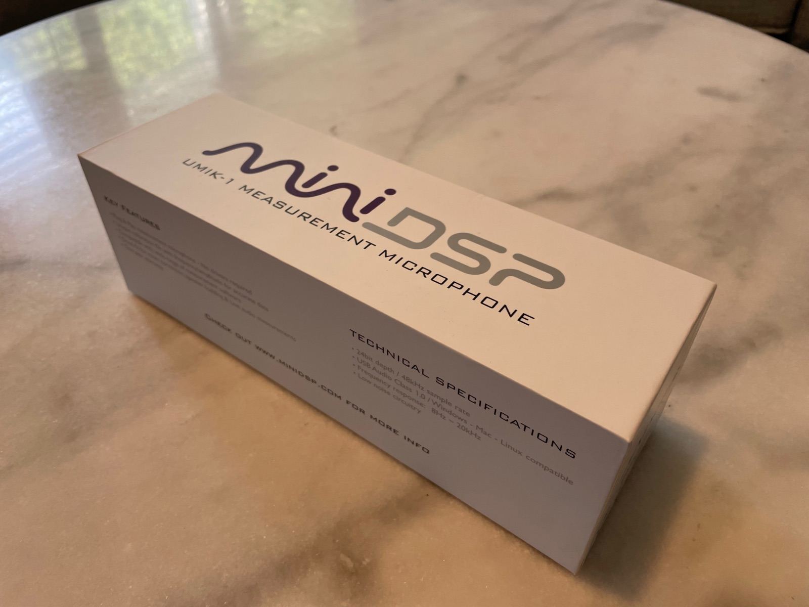 FS: miniDSP UMIK-1 USB-C Measuring Microphone - Hi-Fi and Cinema Cables ...