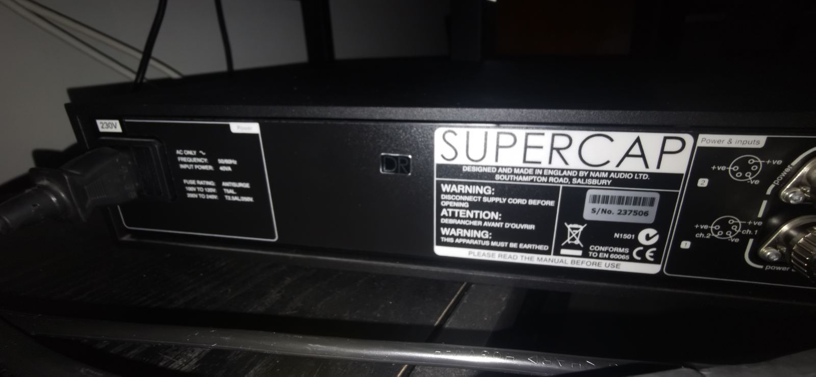 FS: Naim Supercap 2 DR power supply - Stereo, Home Cinema, Headphones ...