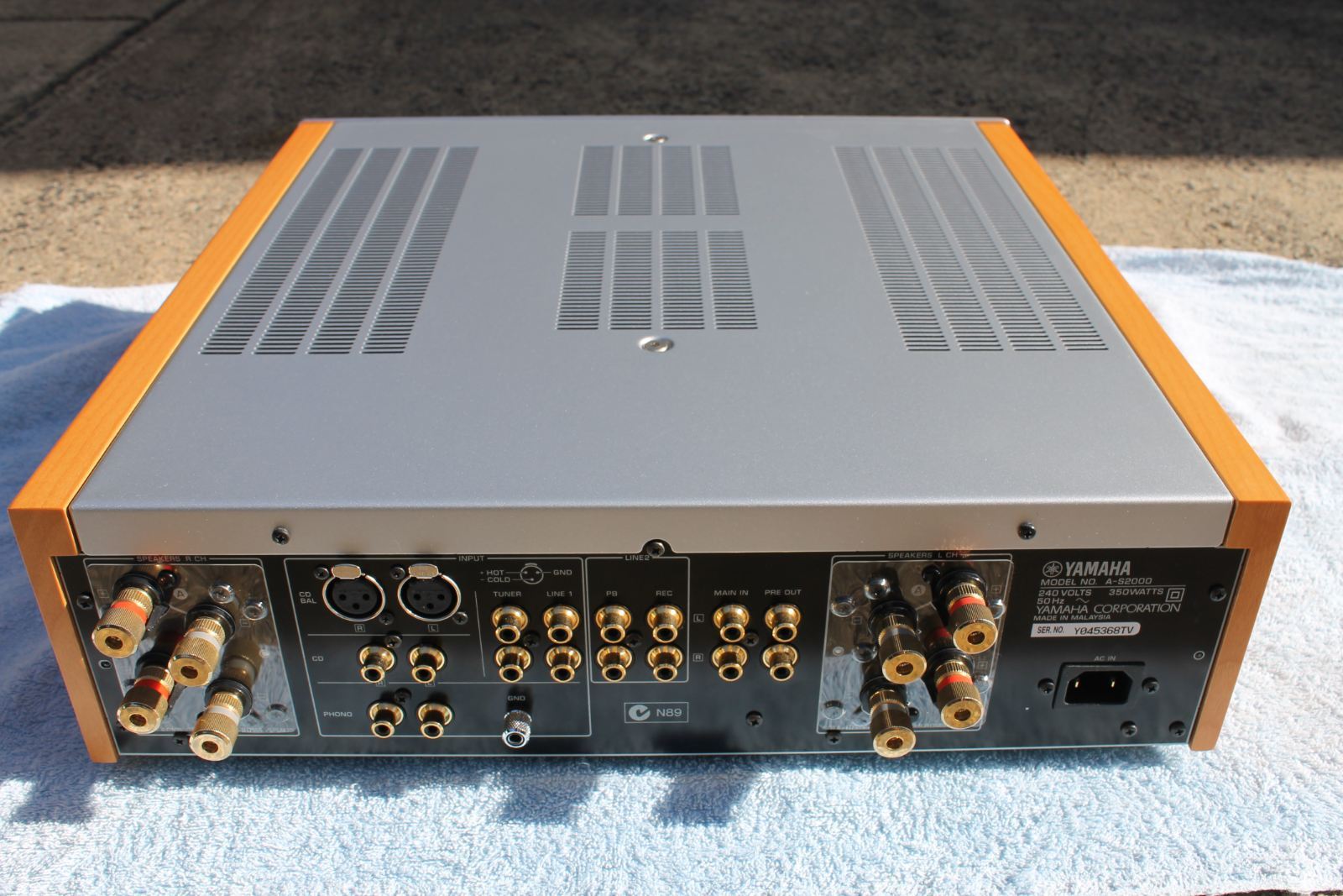 YAMAHA A-S2000 Integrated Amplifier - Stereo, Home Cinema, Headphones ...