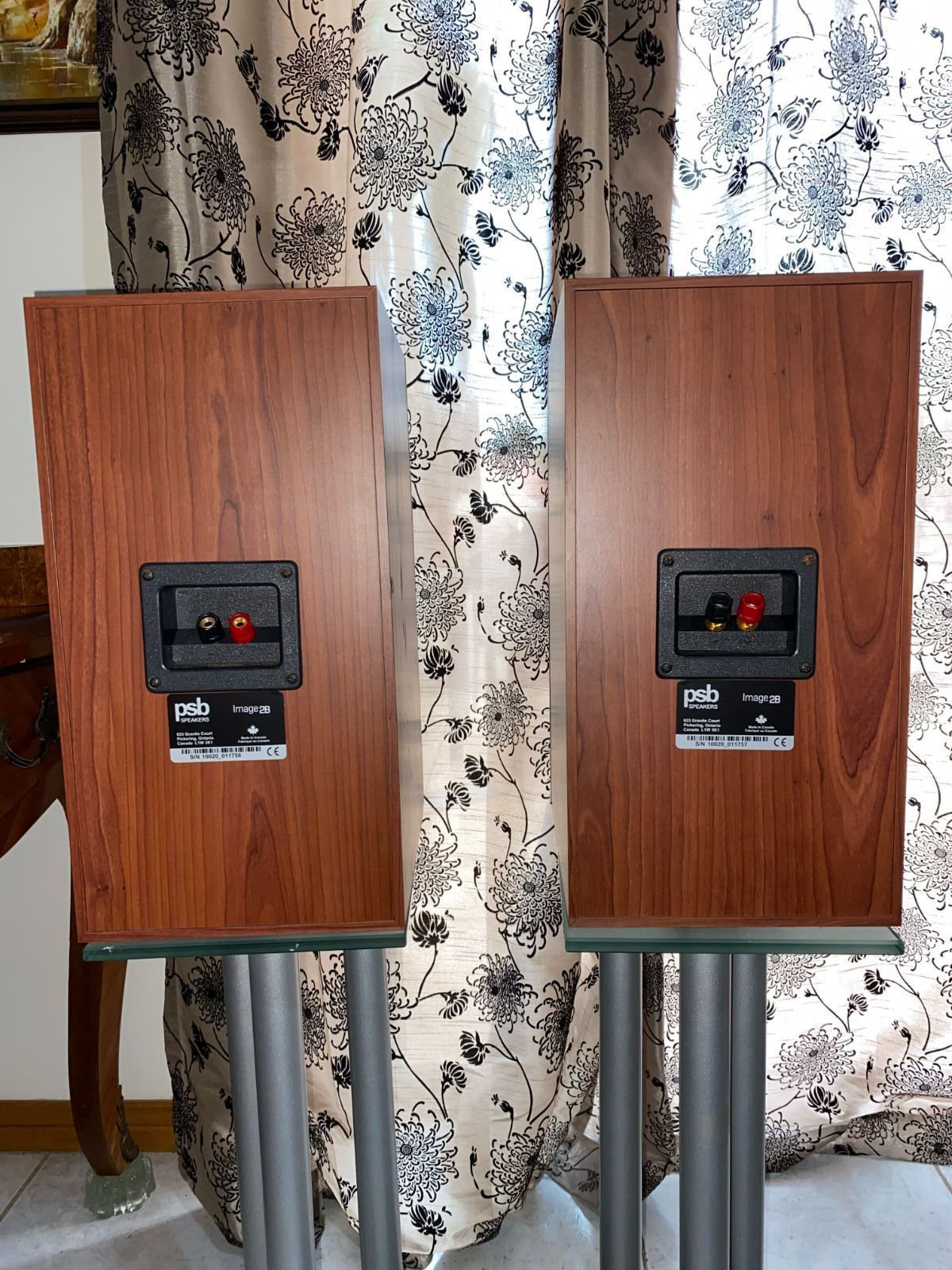 PSB Image 2B Bookshelf Speakers with or without stands - Stereo, Home ...