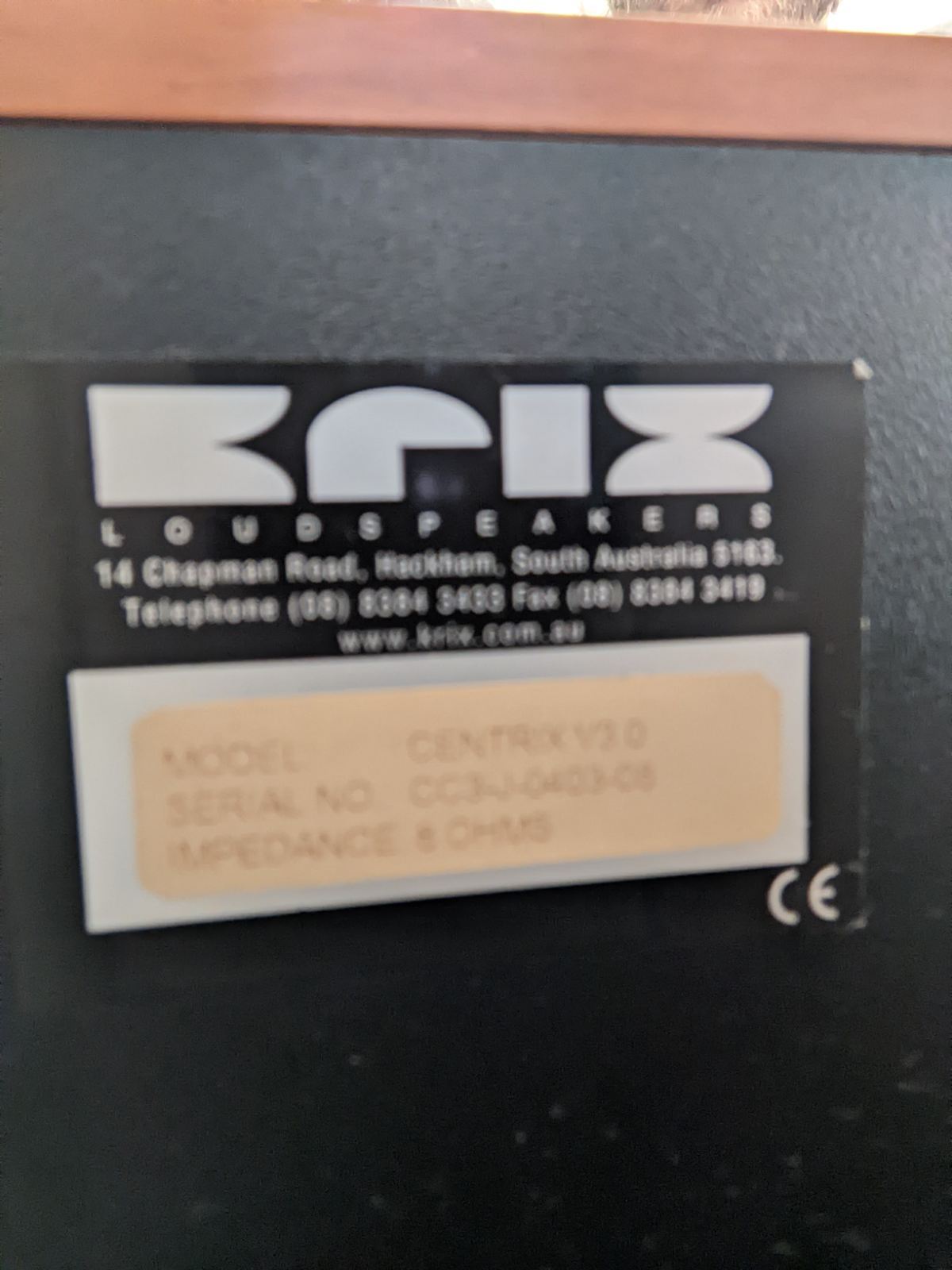 FS: Krix Centrix V3.0 |﻿ Stereo, Home Cinema, Headphones Components