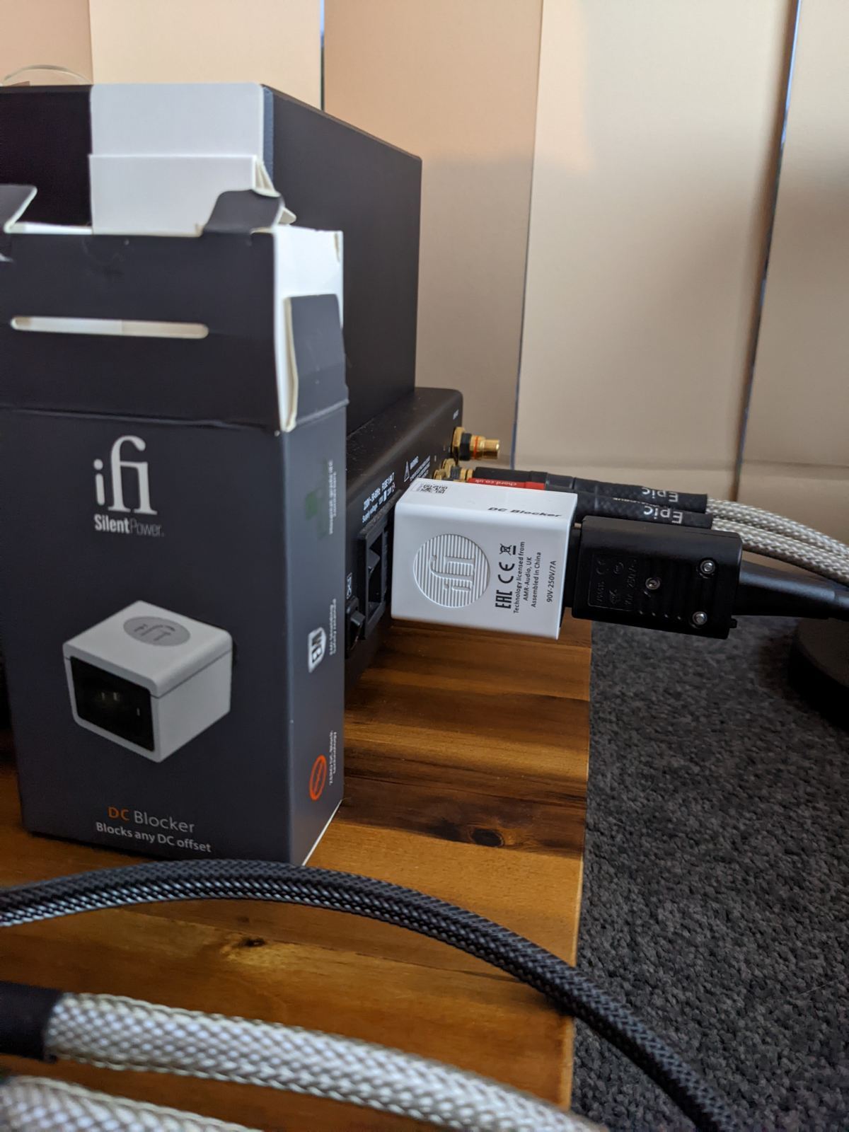 FS: ifi DC blocker |﻿ Hi-Fi and Cinema Cables & Accessories