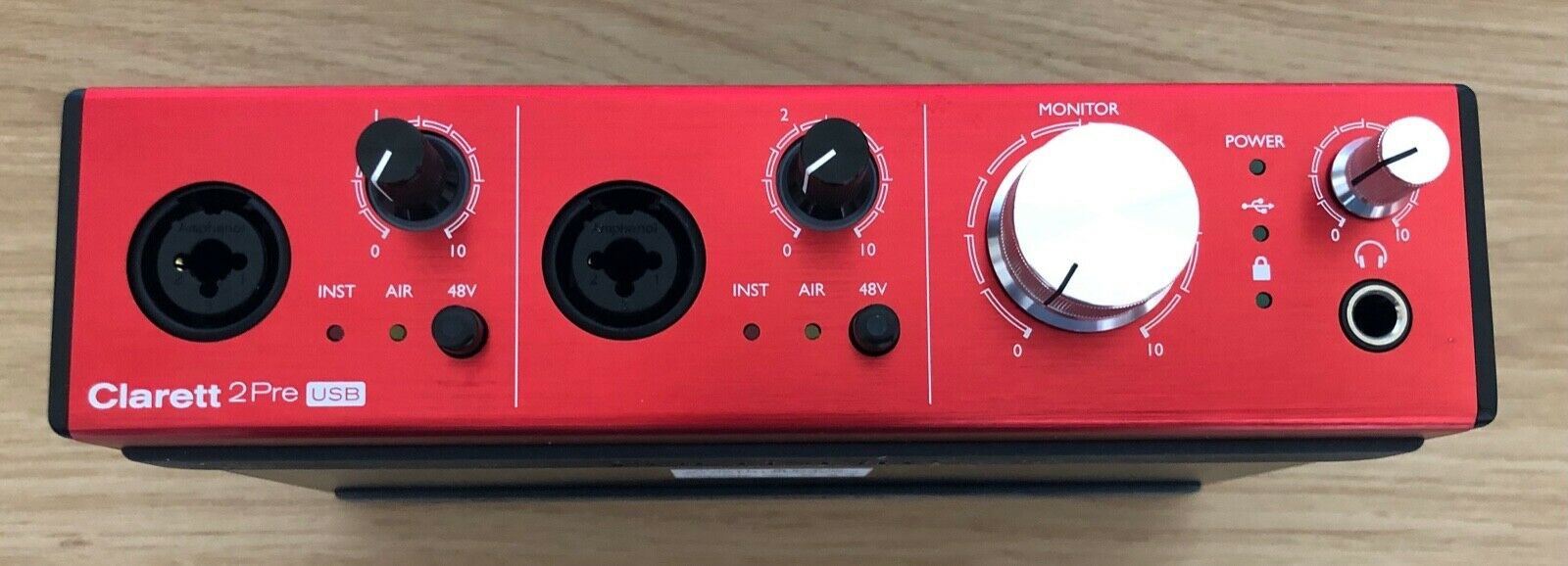 FS: Focusrite Clarett 2Pre USB Audio Interface |﻿ Stereo, Home Cinema ...