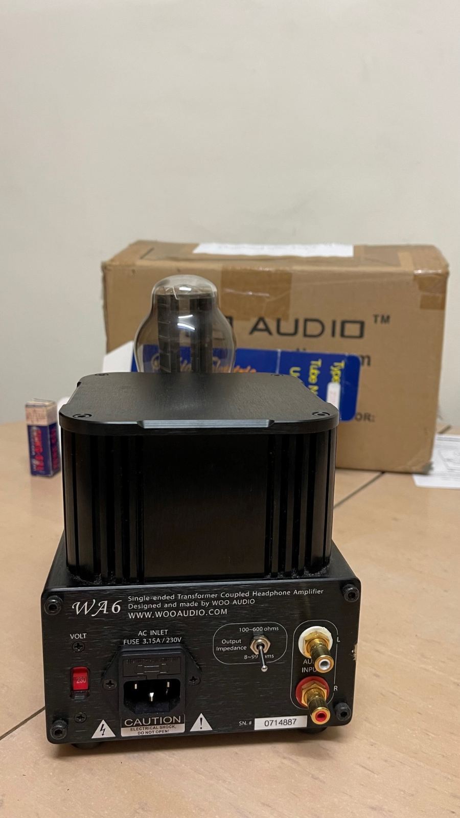 Woo Audio WA6 headphone amplifier |﻿ Stereo, Home Cinema, Headphones ...