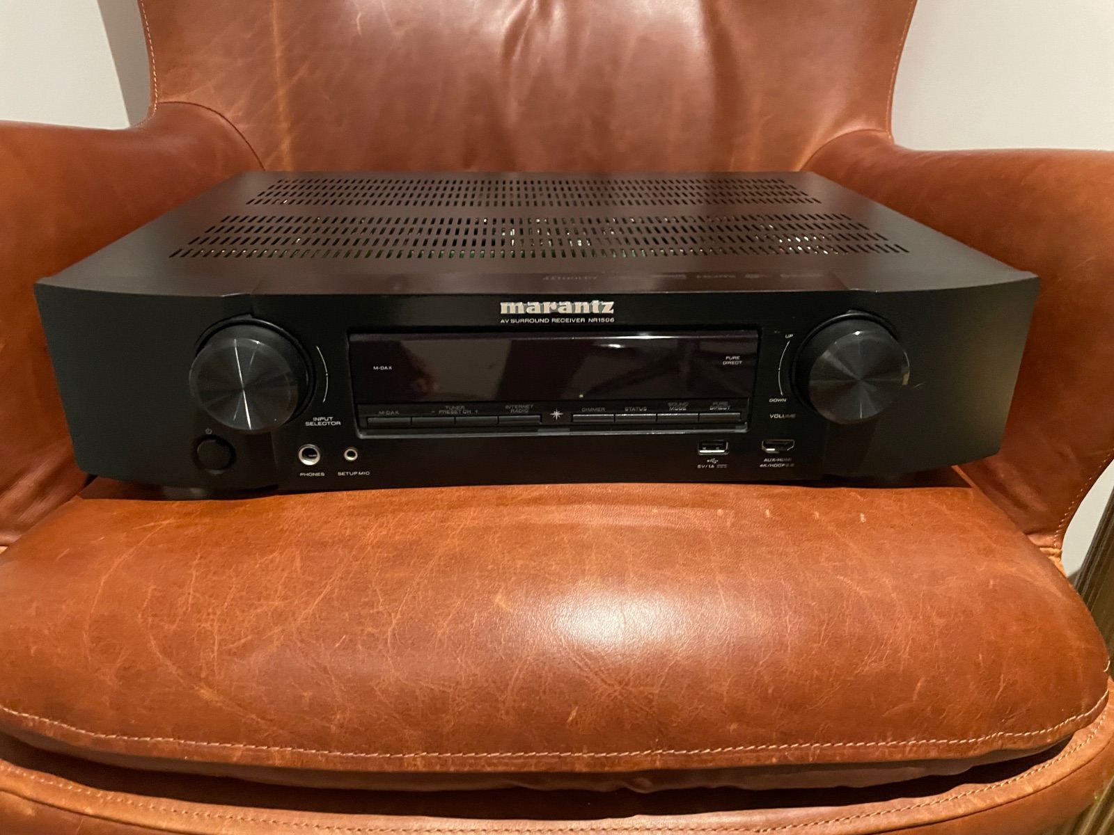 FS: Marantz NR1506 4K SLIM DESIGN NETWORK A/V RECEIVER - Stereo, Home ...