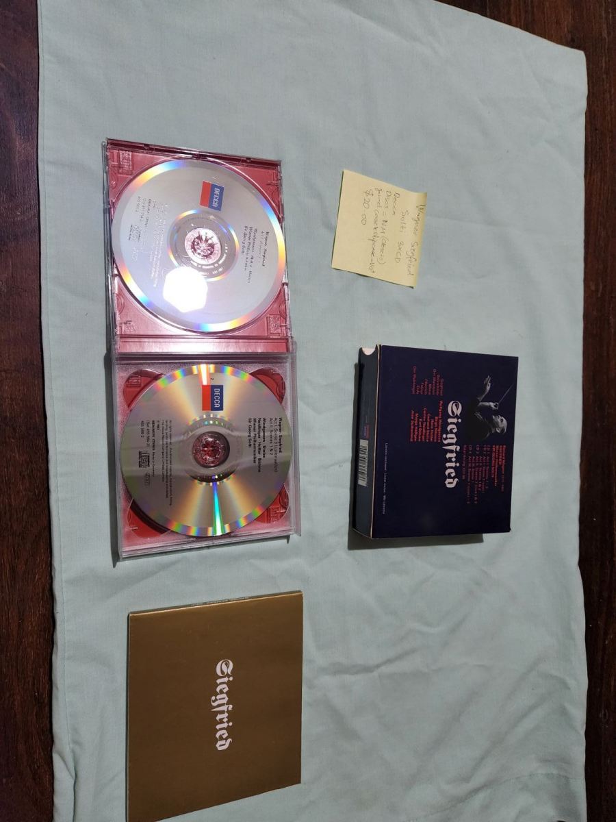 FS: SOLTI/WAGNER- SIEGFRIED 3XCD SET(SOLD PENDING) |﻿ Vinyl, CD, and ...