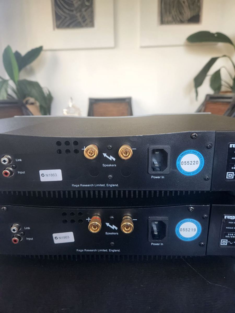 REGA EXON 3 MONOBLOCKS -POWER AMPLIFIERS - Stereo, Home Cinema ...