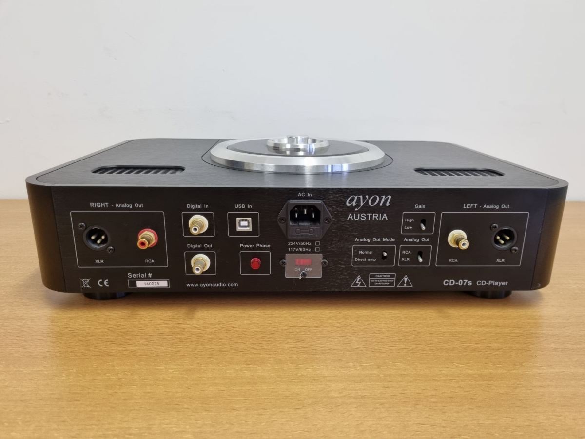 FS: Ayon CD-07s Tube CD Player/DAC - Stereo, Home Cinema, Headphones Components - StereoNET