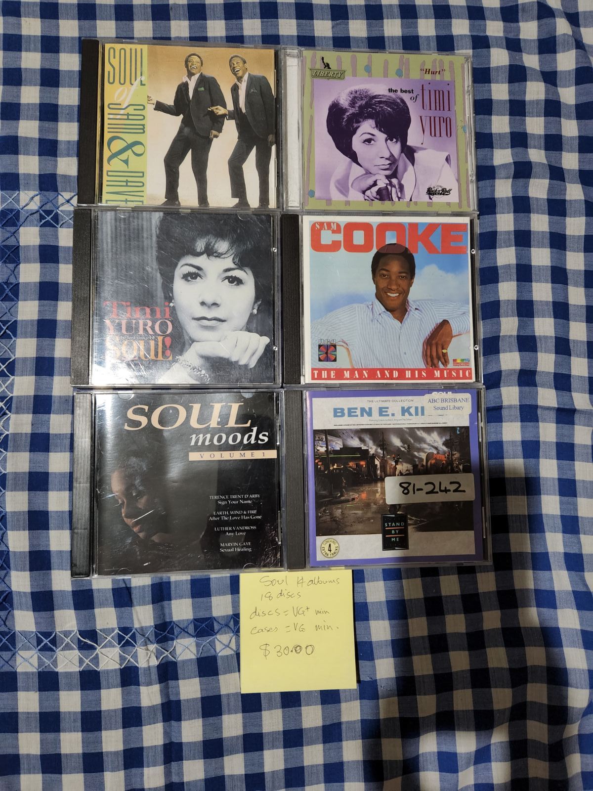FS: 'SOUL FOOD' SOUL& R&B CD COLLECTION (SOLD PENDING) - Vinyl, CD, and ...