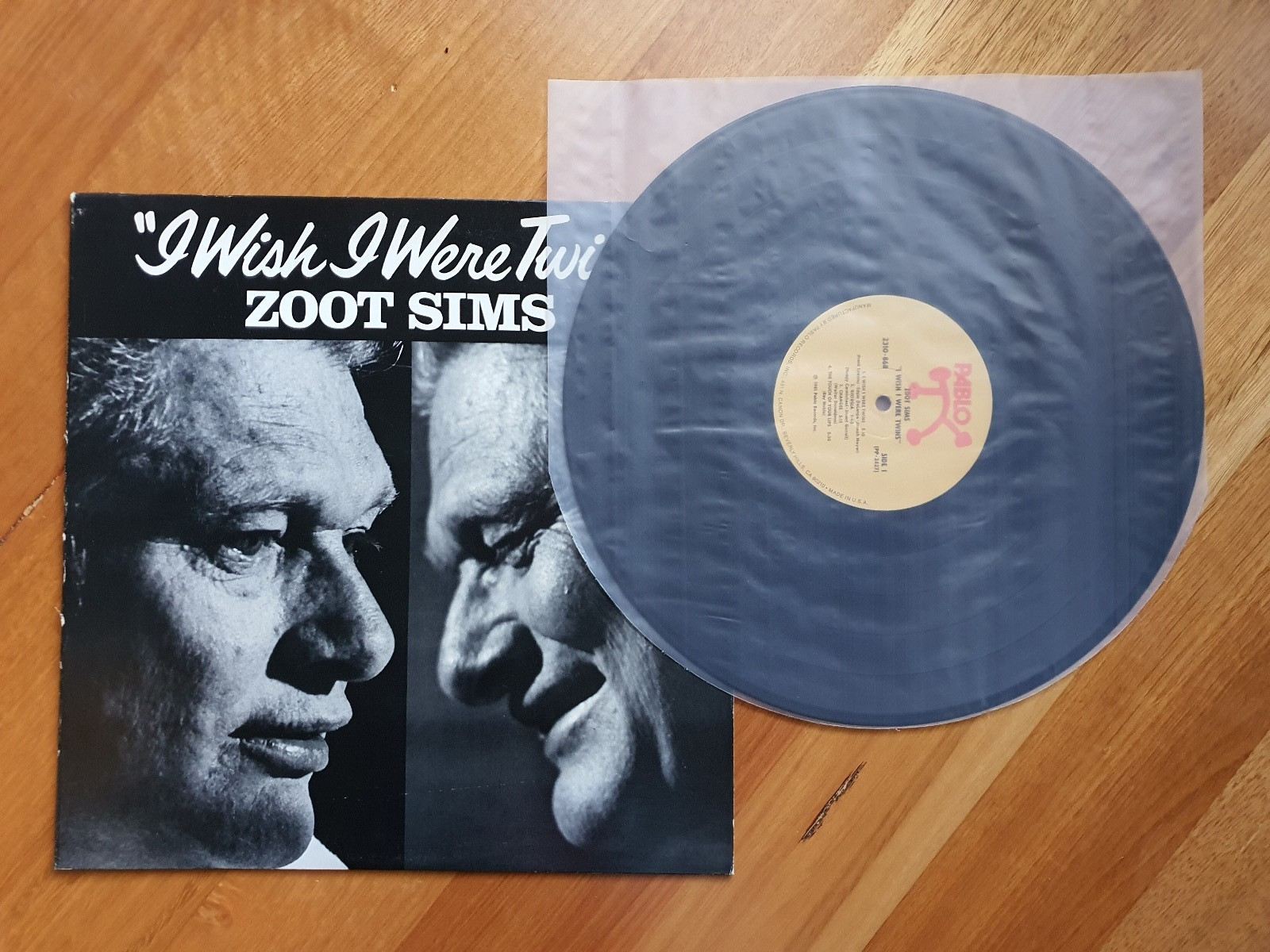 FS: Zoot Sims LP - I Wish I Were Twins - Pablo Lp |﻿ Vinyl, CD, and Blu-ray