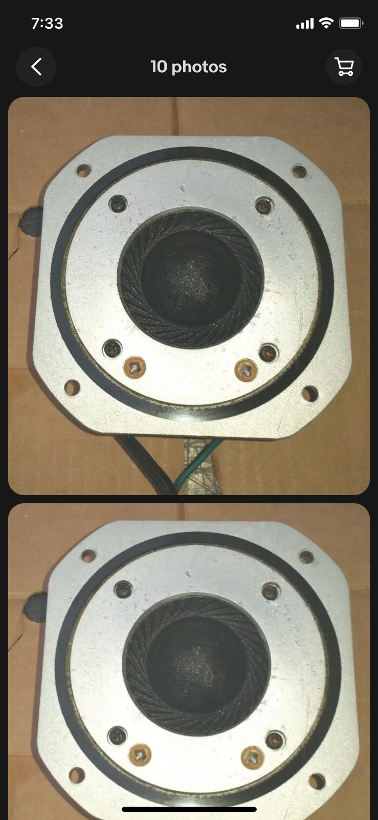 FS: 1-Yamaha JA-0601 Soft Dome Mid Range NS-670 Midrange 8 ohm - Hi-Fi ...