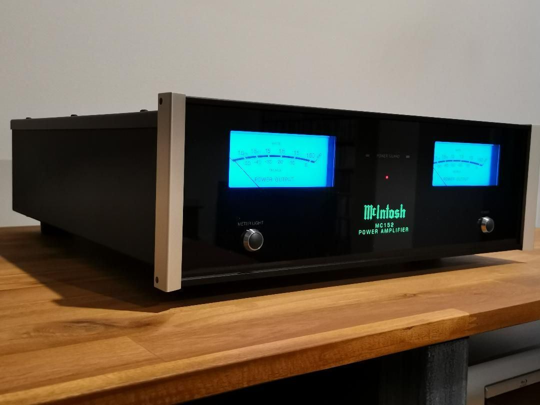 McIntosh MC152 Solid-State Class A/B Stereo Power Amplifier - Stereo ...