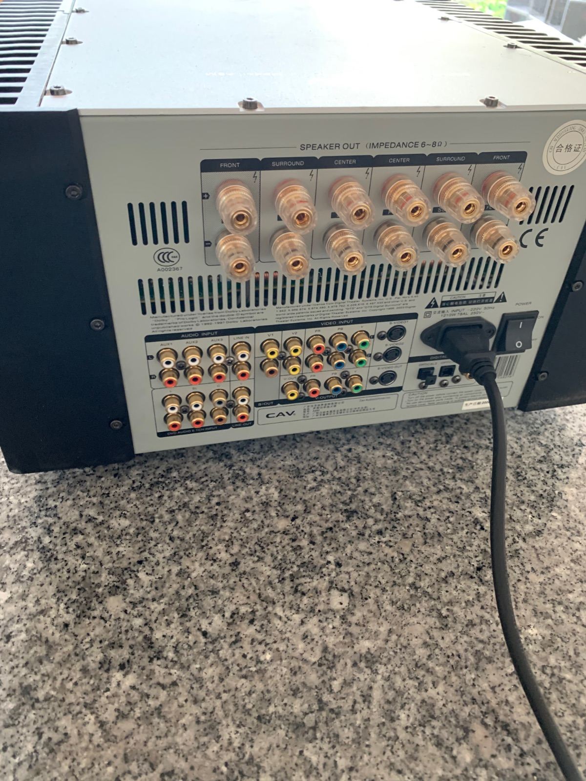 CAV Reciver |﻿ Stereo, Home Cinema, Headphones Components