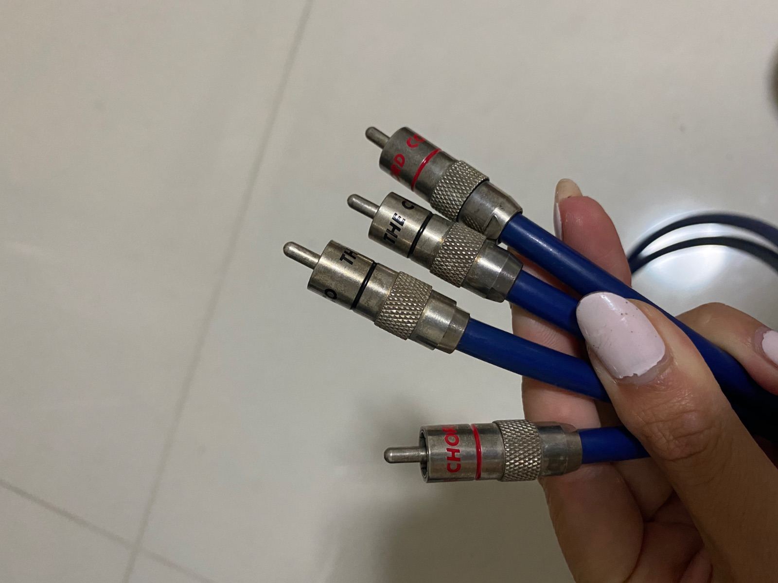 FS: Chord Company Chameleon Silver Plus RCA interconnect 1m (pair) - Hi-Fi and Cinema Cables ...