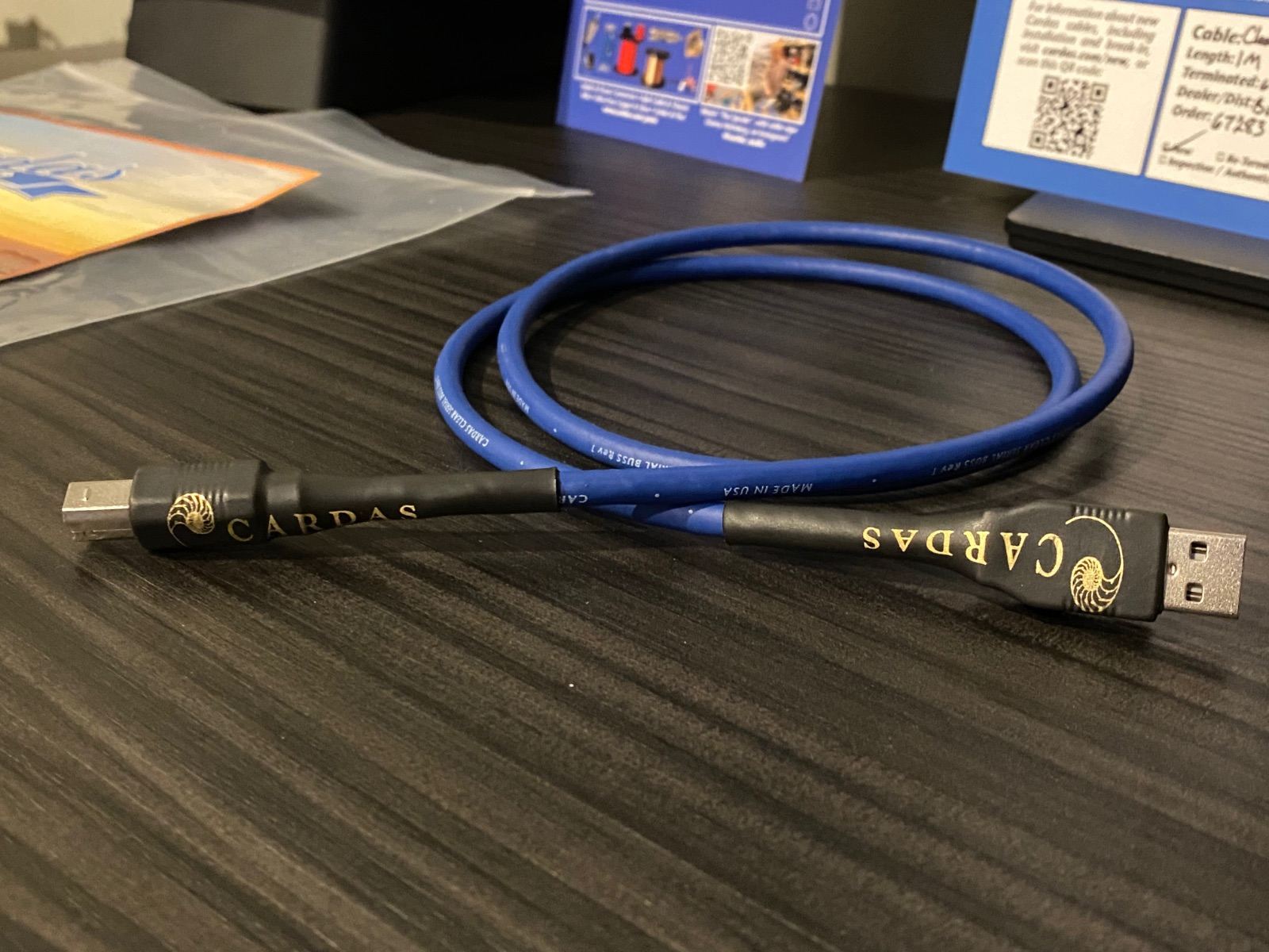 FS: Cardas Clear USB Cable 1m (USB A to B) - Hi-Fi and Cinema Cables ...