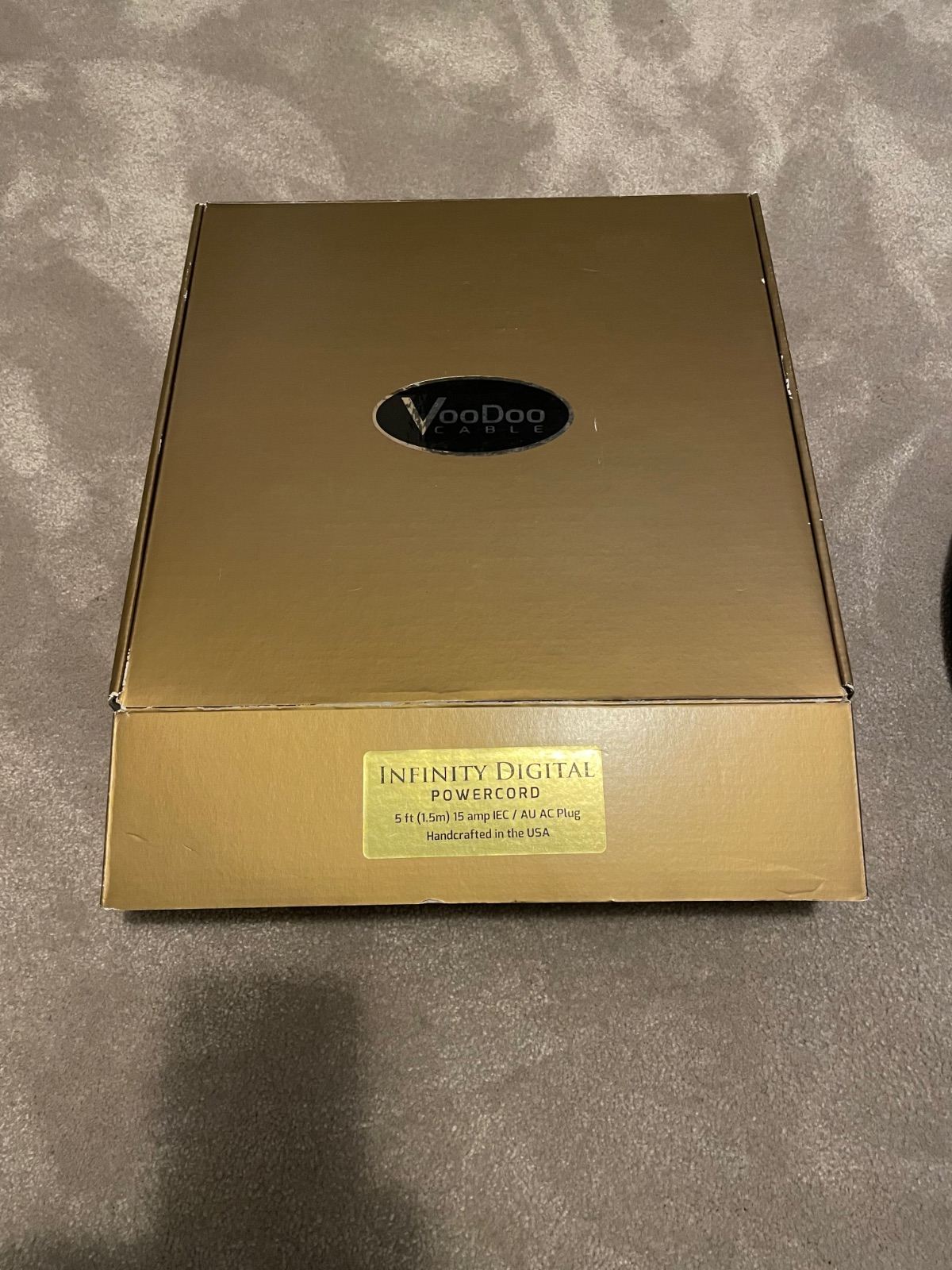 FS: Voodoo Infinity Digital Power Cable 1.5m - Hi-Fi and Cinema Cables ...