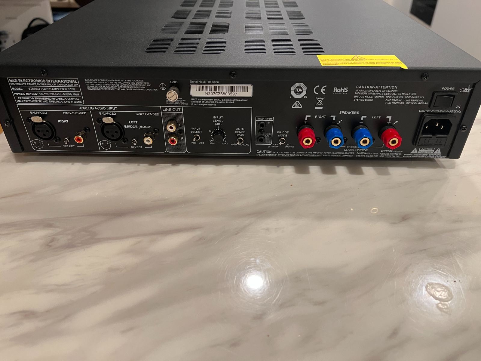 FS: NAD C268 Power Amplifier - Stereo, Home Cinema, Headphones Components - StereoNET