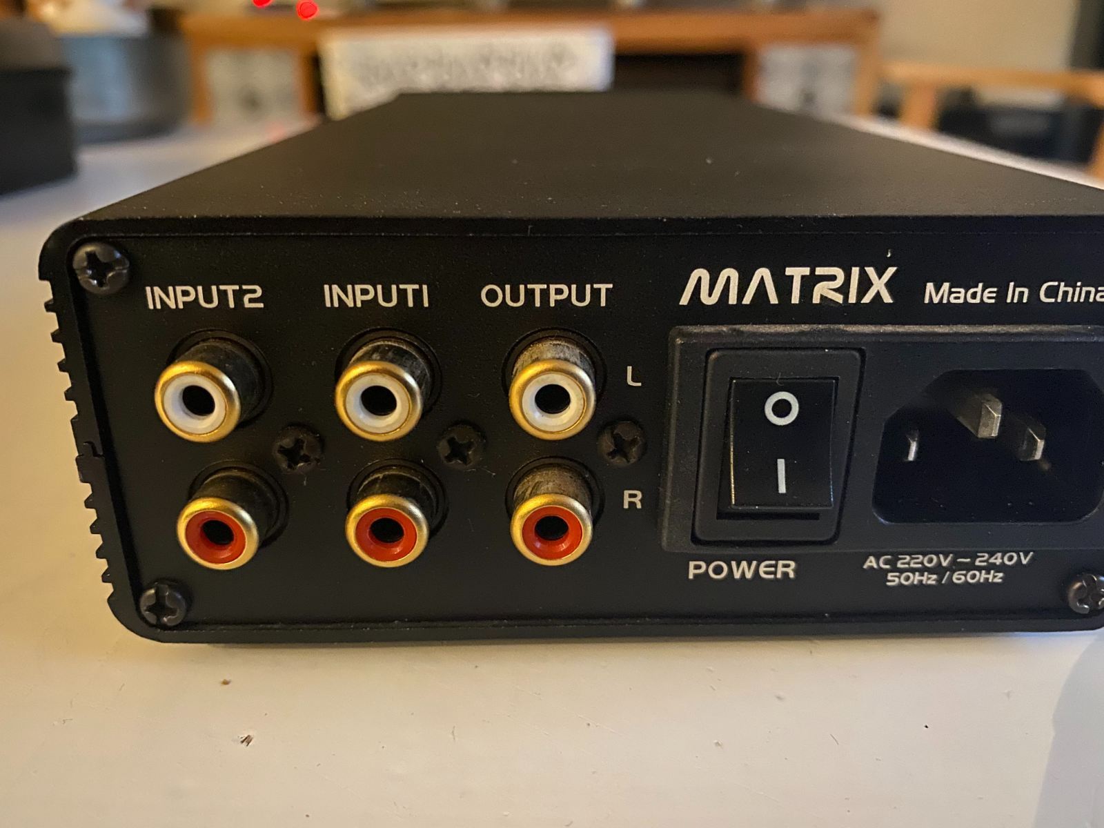 Matrix m - Pre Amp and headphone amplifier - Stereo, Home Cinema ...
