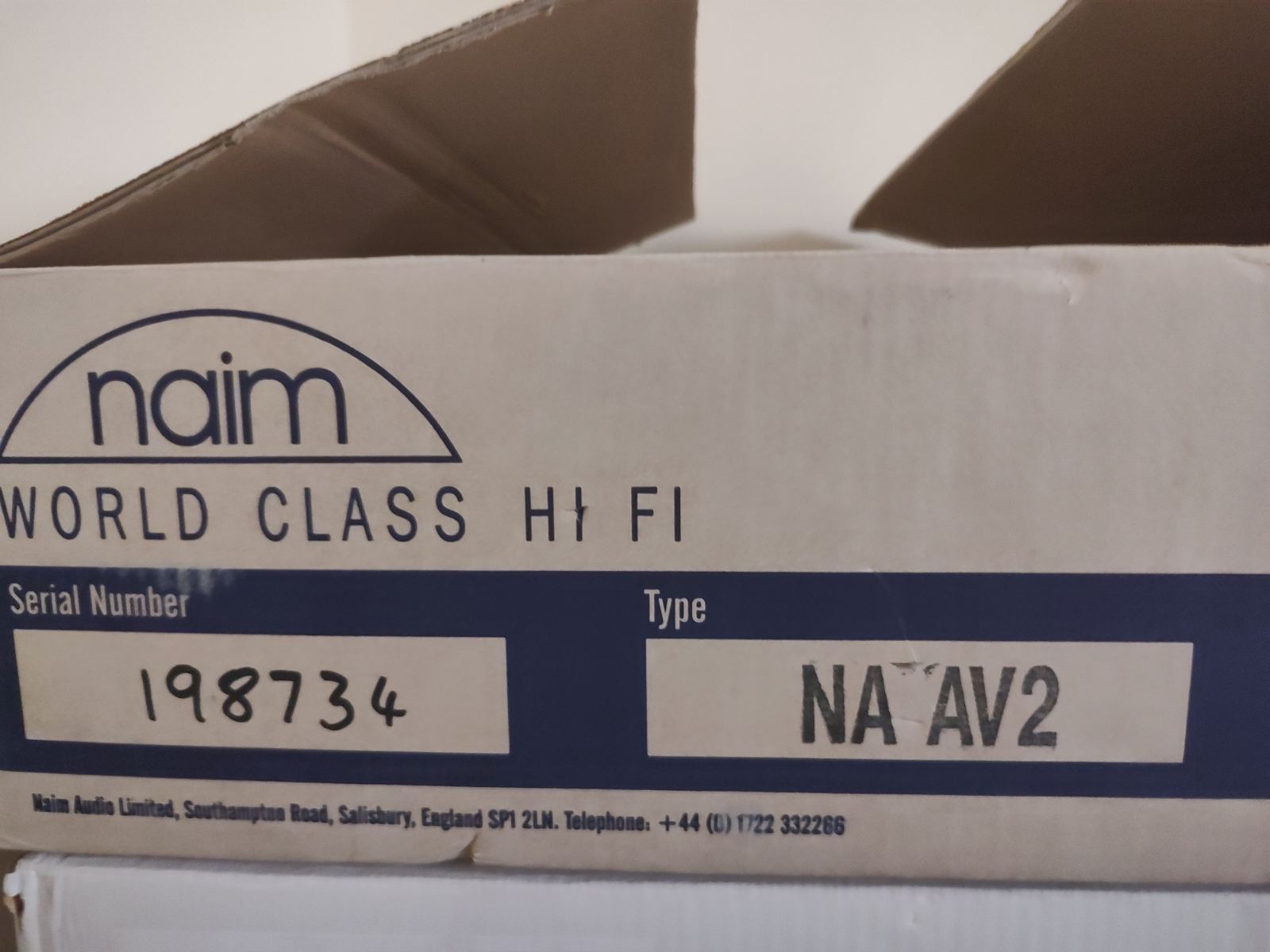 FS: Naim AV2 Processor - Stereo, Home Cinema, Headphones Components ...