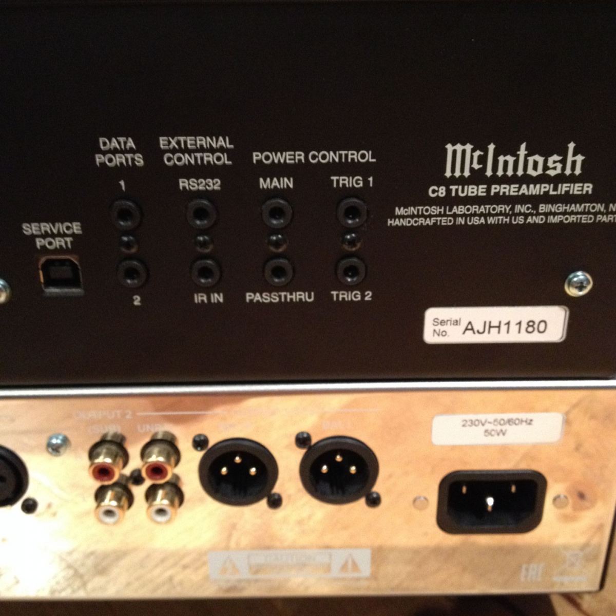 MCINTOSH C8 TUBE PRE AMP with DA2 MODULE.REDUCED!! - Stereo, Home ...