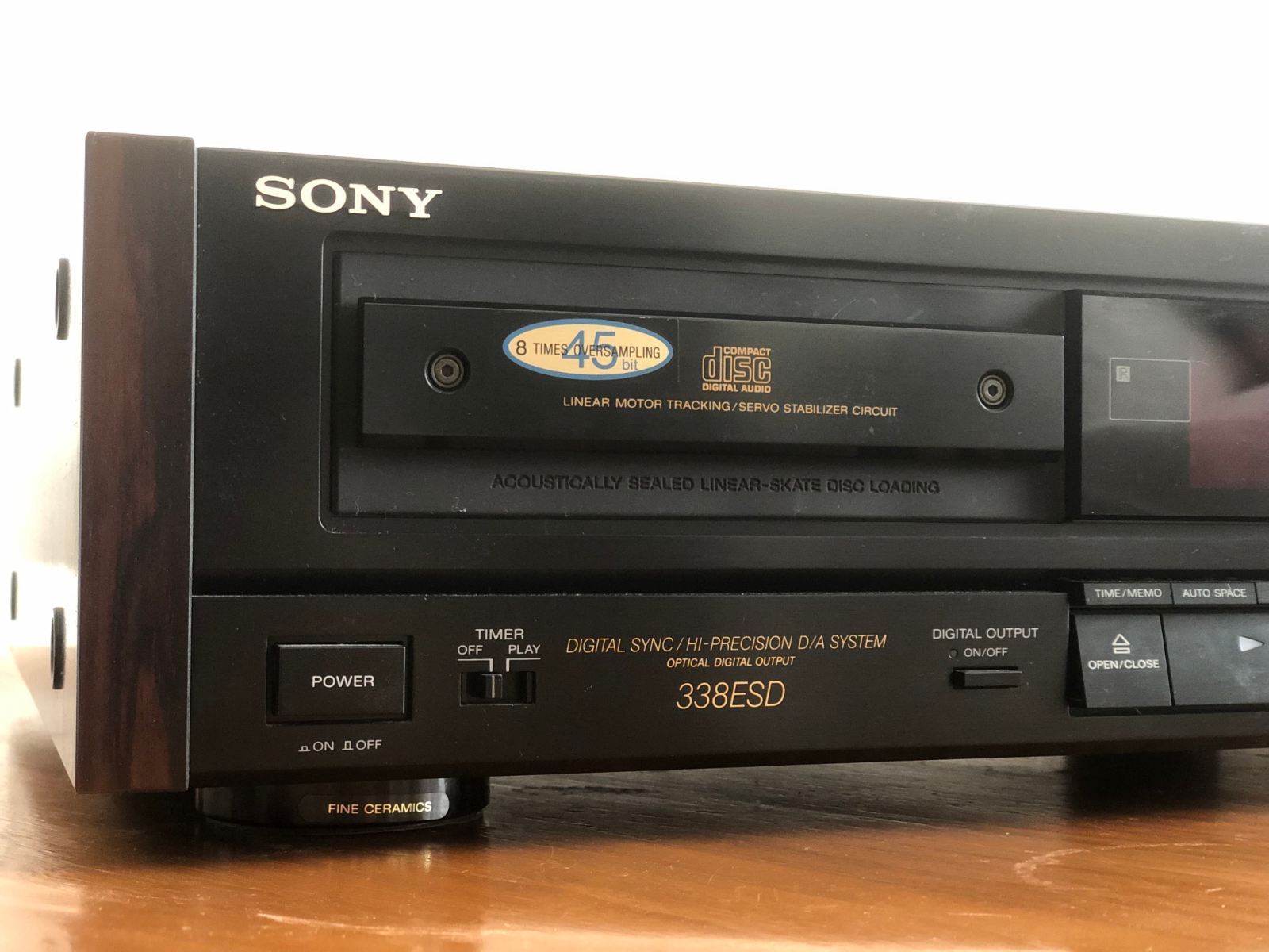 FS: Sony CDP-338ESD ES Series CD player Mint - Stereo, Home Cinema ...