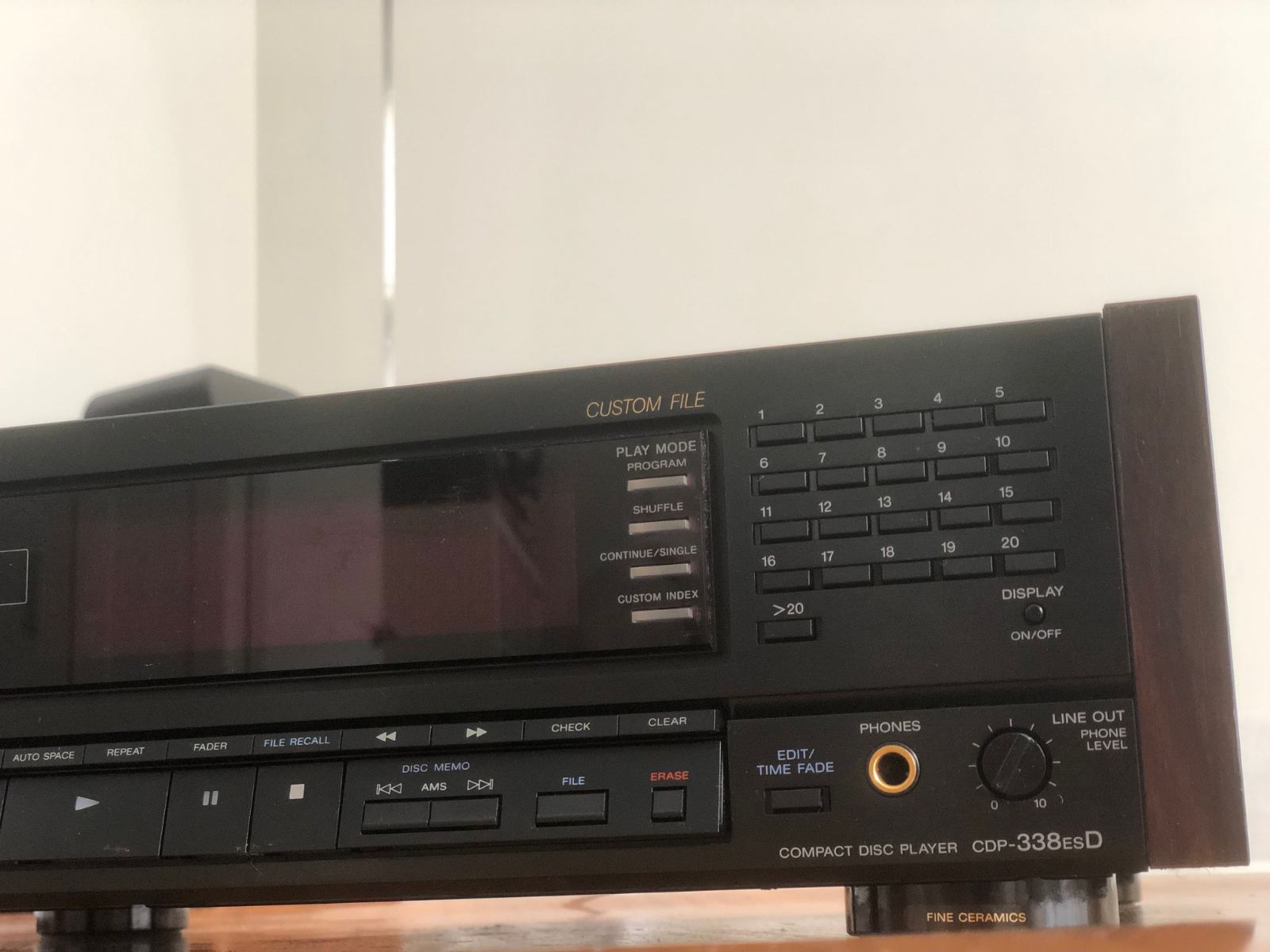 FS: Sony CDP-338ESD ES Series CD player Mint - Stereo, Home Cinema ...