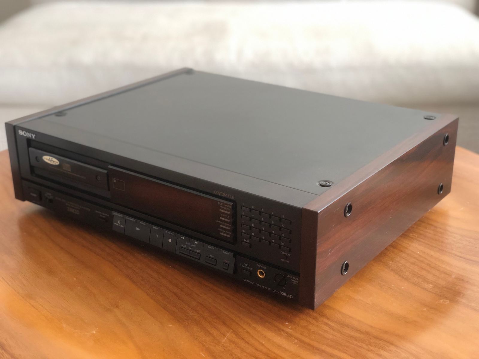 FS: Sony CDP-338ESD ES Series CD player Mint - Stereo, Home Cinema ...