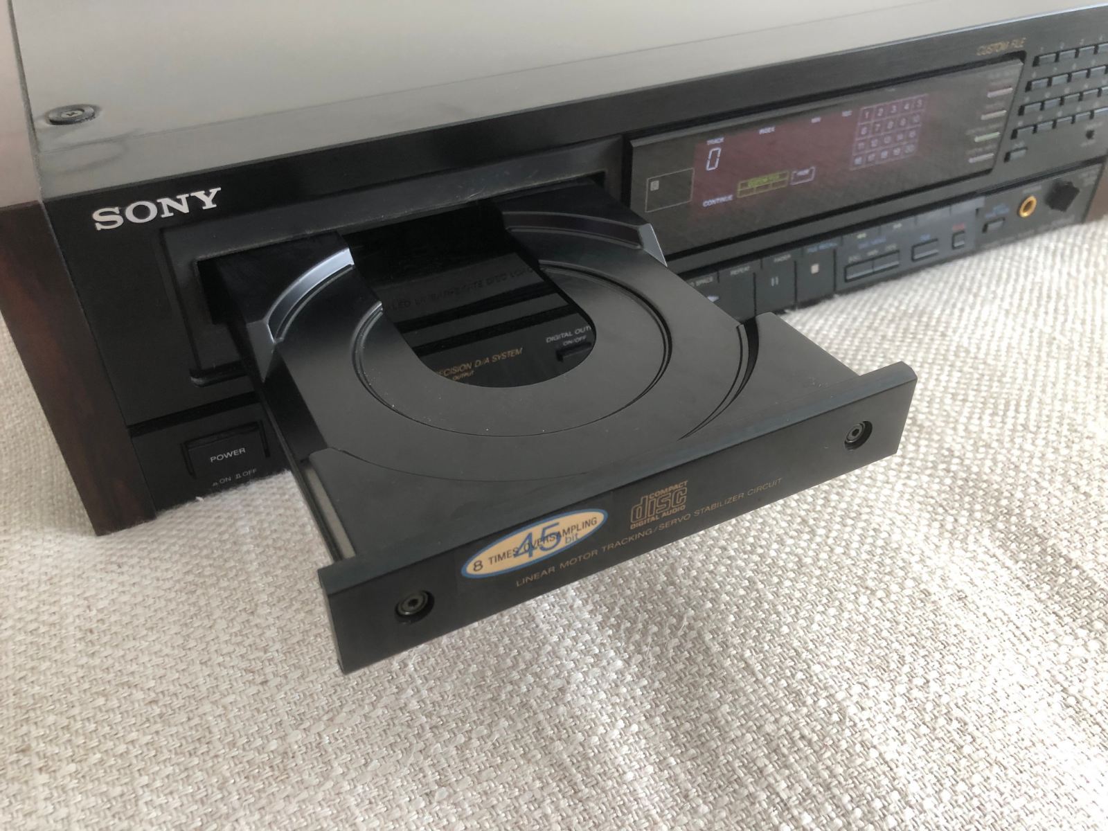 FS: Sony CDP-338ESD ES Series CD player Mint - Stereo, Home Cinema ...