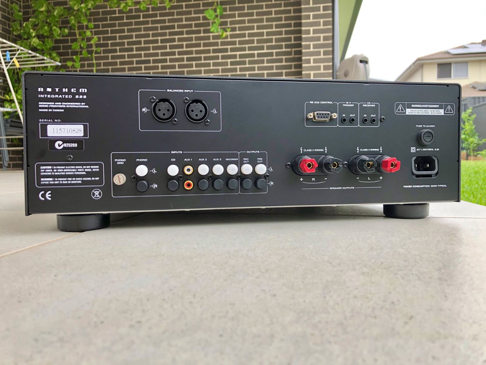 FS: Anthem Integrated 225 Stereo amplifier - SYD |﻿ Stereo, Home Cinema ...