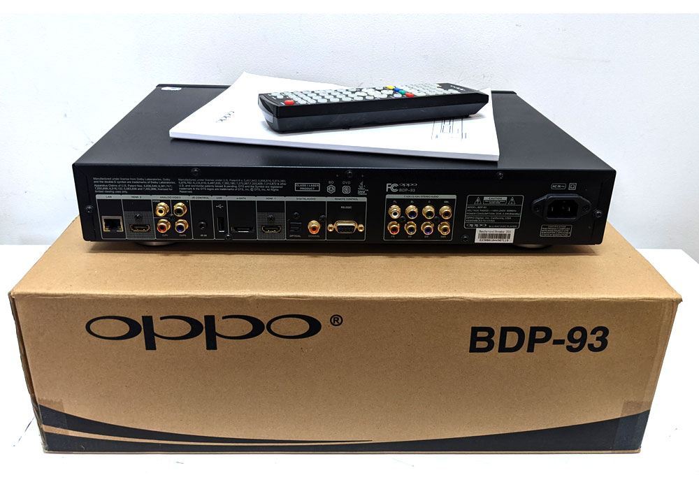 Oppo BDP-93 Blu-ray player - Commercial Classifieds - StereoNET