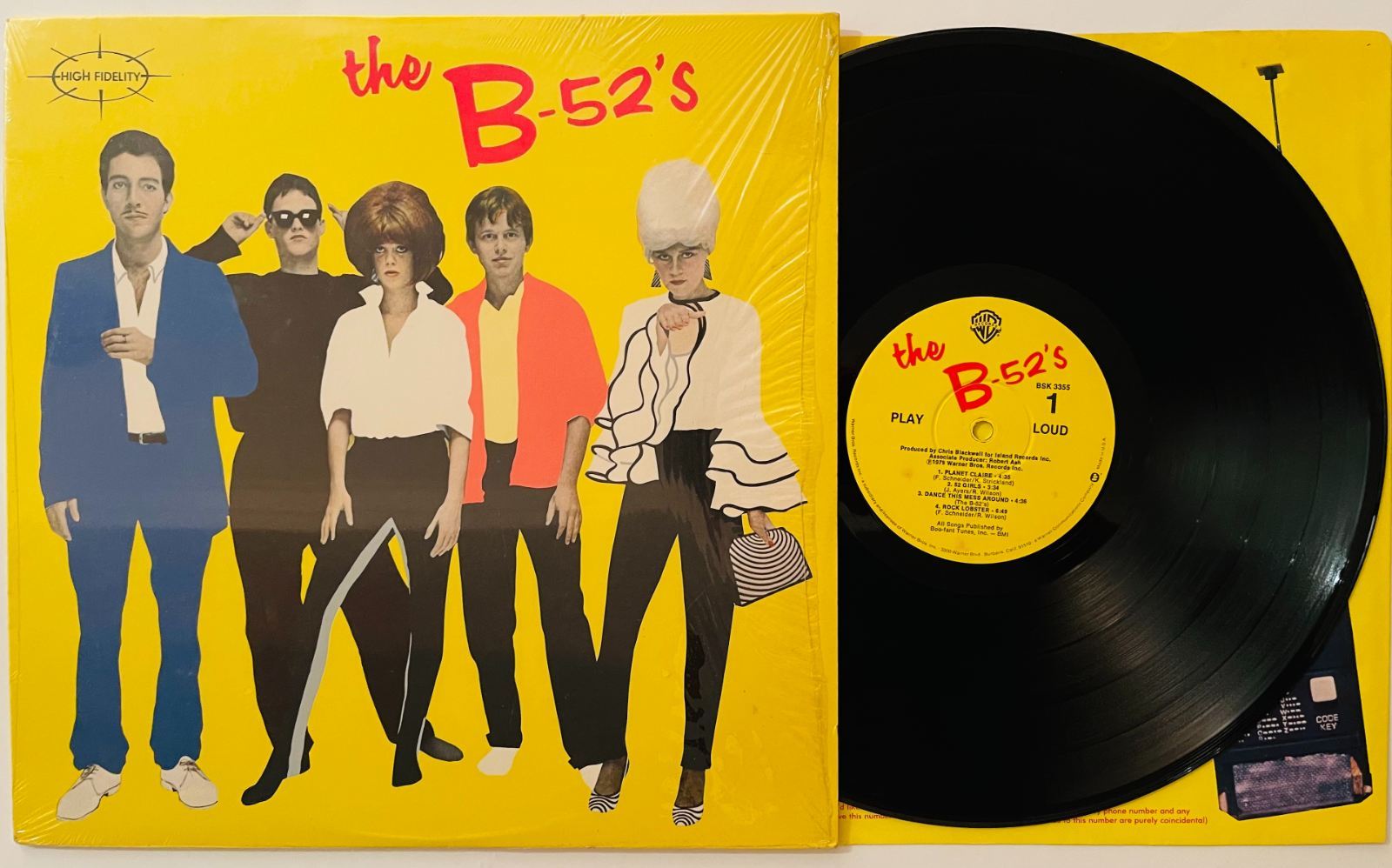 The B-52's - The B-52's - 1979 US Pressing - Vinyl, CD, and Blu-ray ...