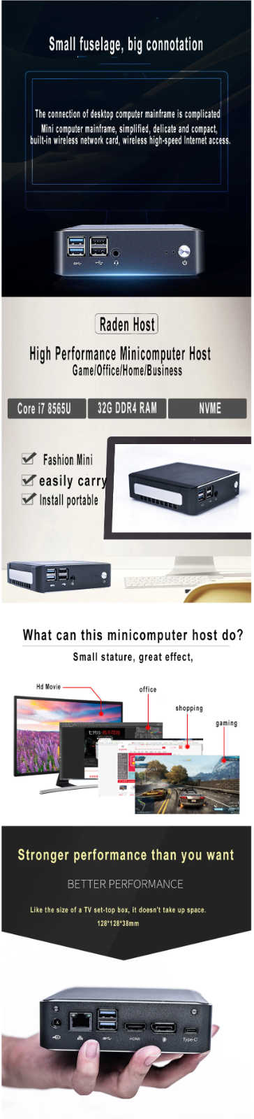 MINI PC is metal case - NUC MU01 final price drop - Classifieds - All ...