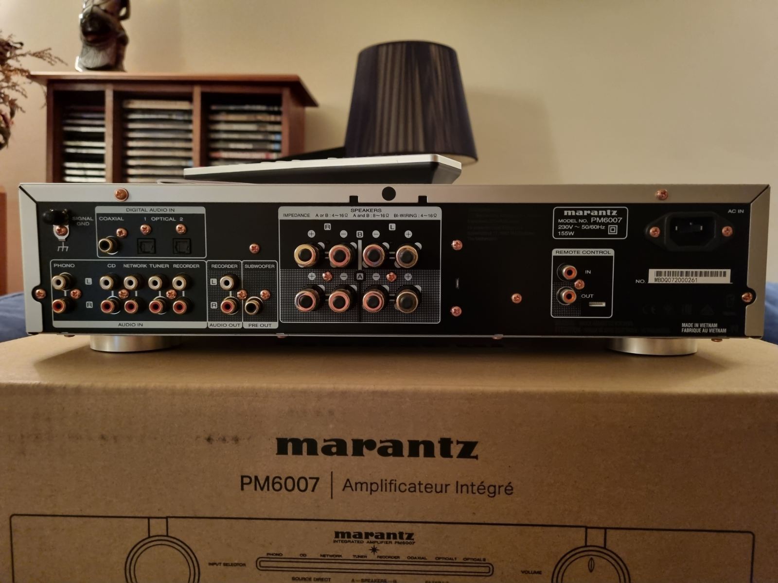 FS: Marantz PM 6007 lntegrated amplifier - Stereo, Home Cinema ...