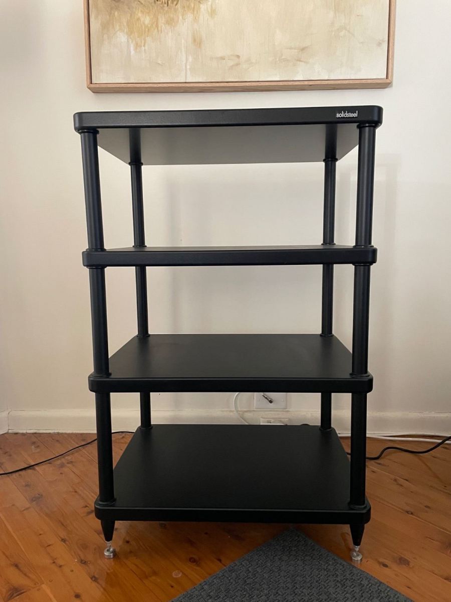 Solidsteel S3-4 Black - Hi-Fi and Cinema Cables & Accessories - StereoNET