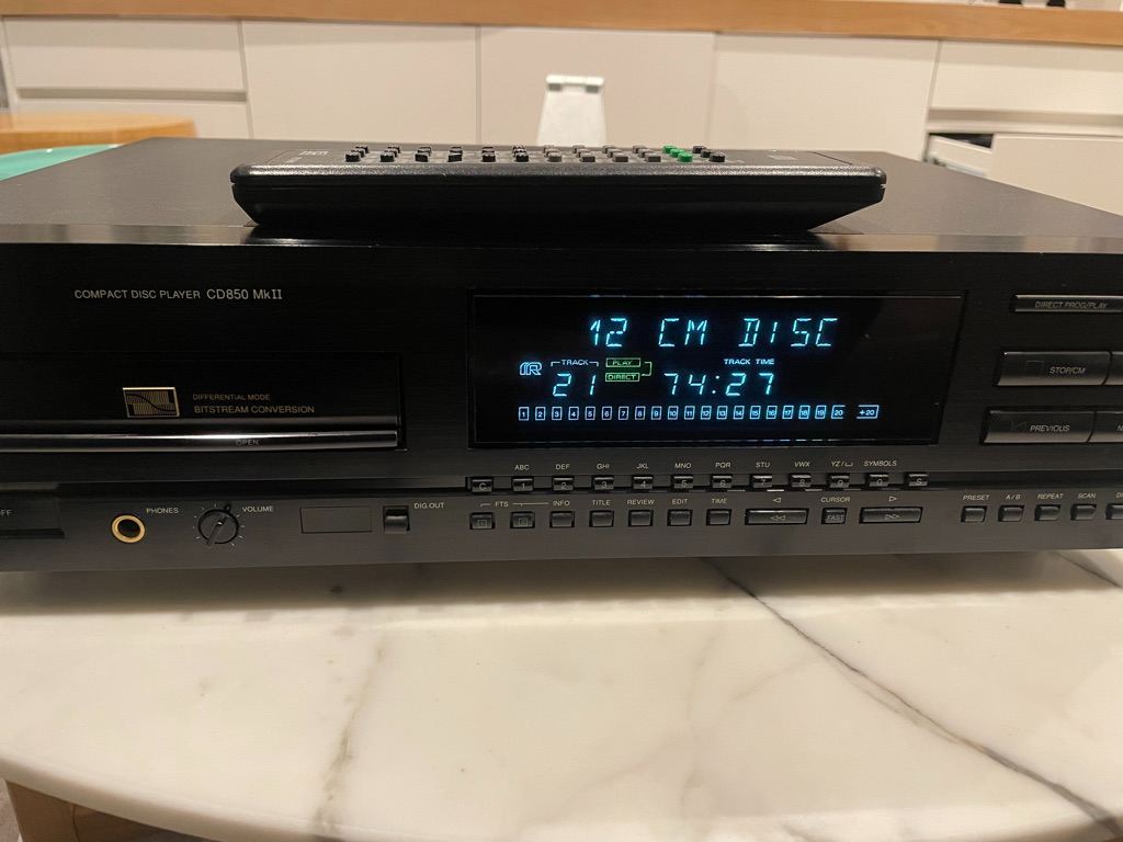FS: Phillips CD-850 MkII CD player with remote - Stereo, Home Cinema, Headphones Components ...