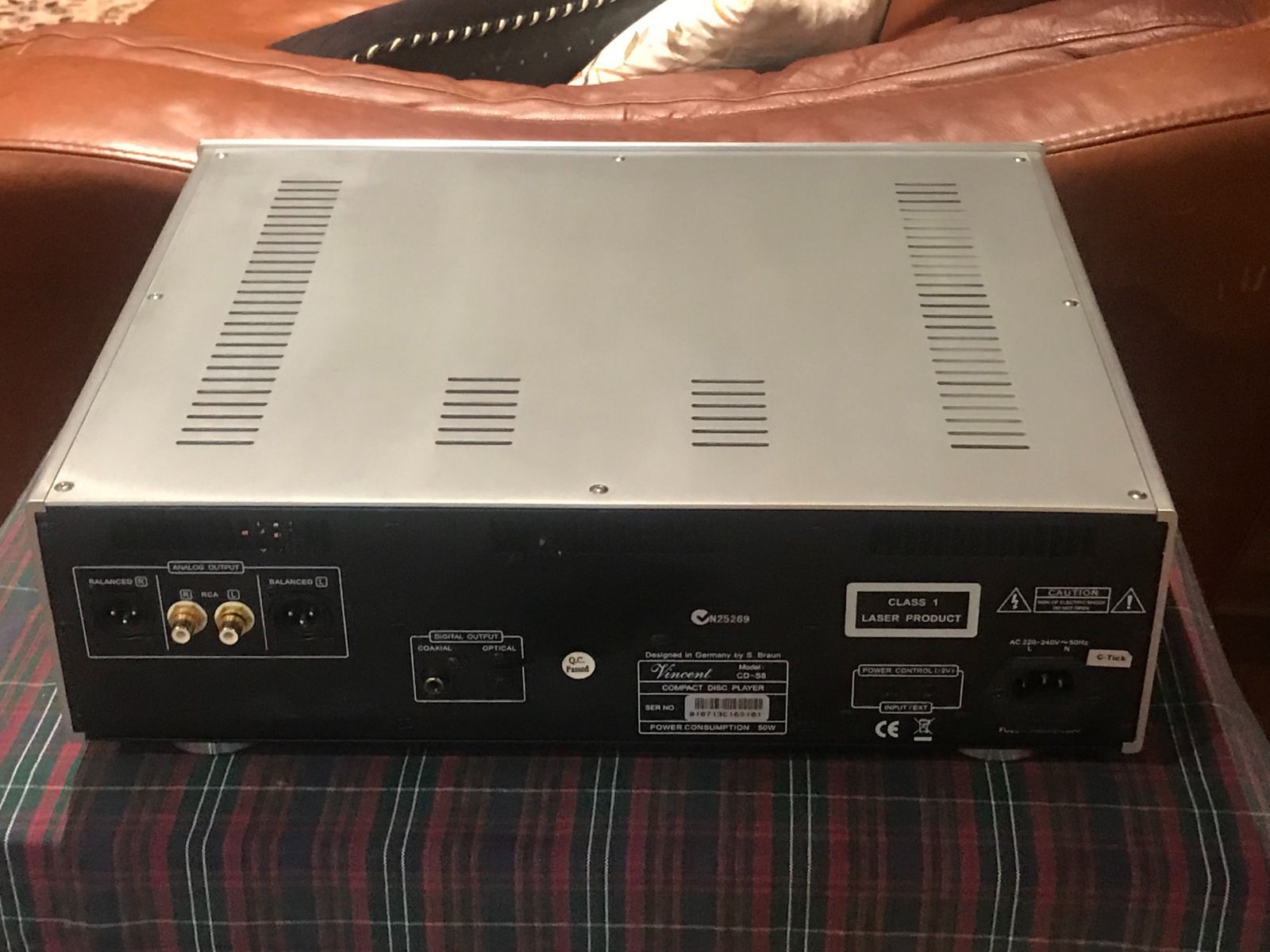 FS: Vincent CD player - Stereo, Home Cinema, Headphones Components ...