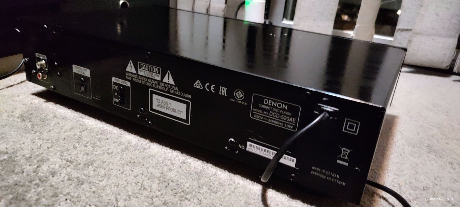 FS: DENON DCD-520AE CD Player - Stereo, Home Cinema, Headphones Components - StereoNET