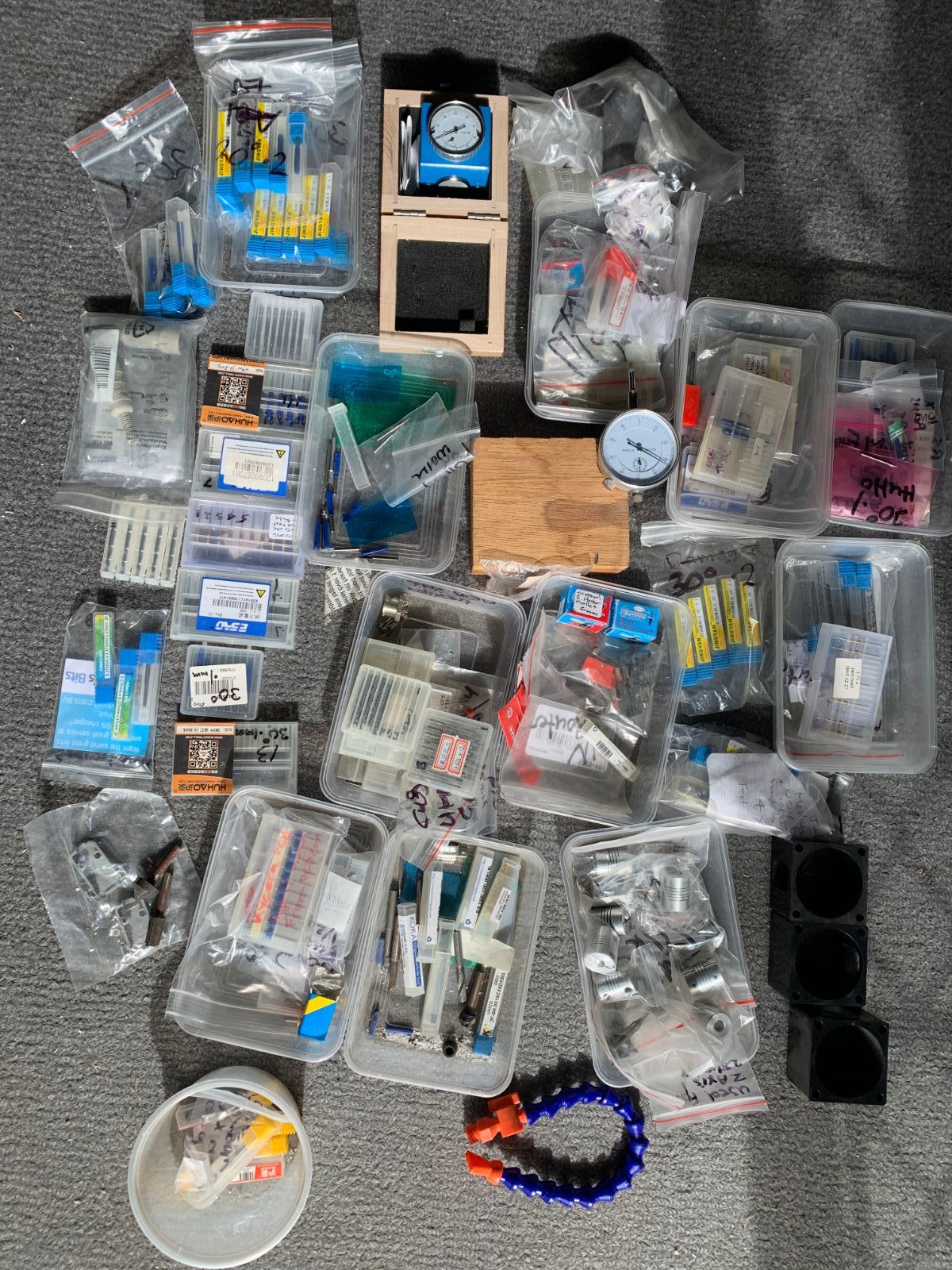 CNC Machine with Hitachi speed controller 754mm x 480mm bench size ...