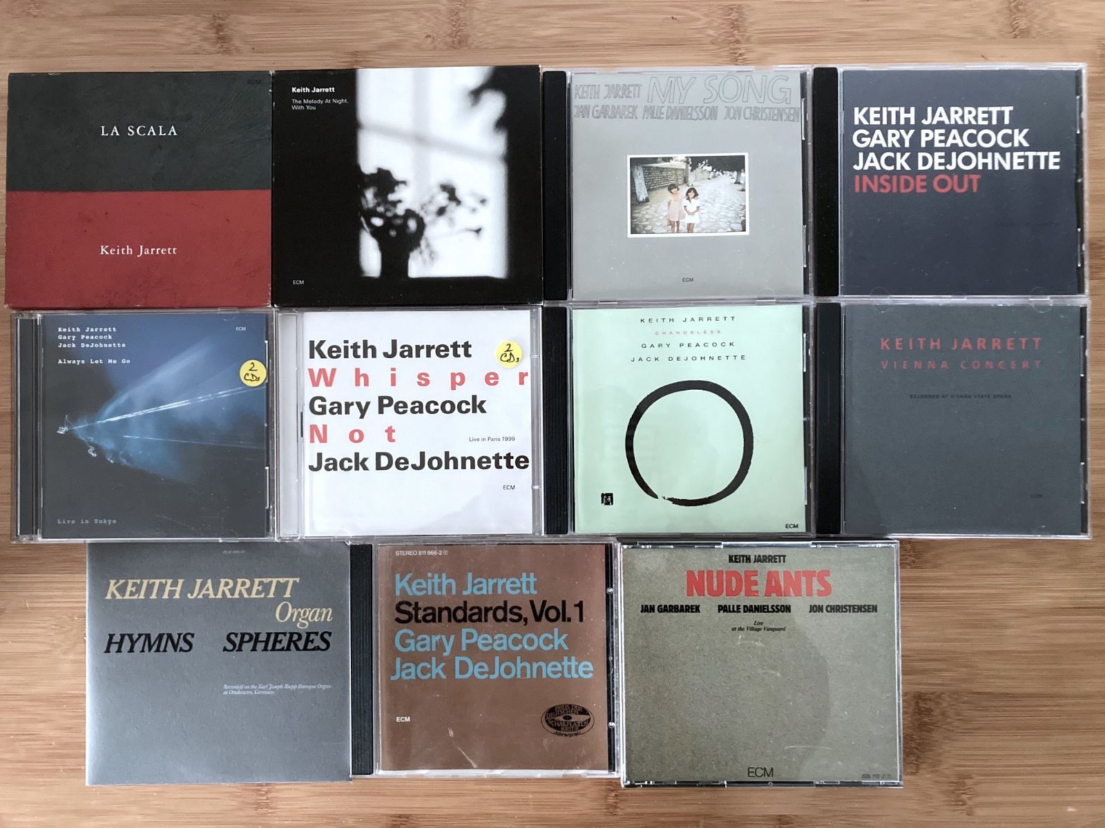 FS: Keith Jarrett 11 x CD Albums - Vinyl, CD, and Blu-ray - StereoNET