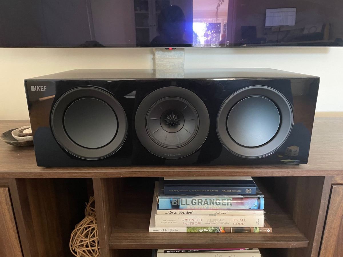 KEF R2C - Gloss Black - Stereo, Home Cinema, Headphones Components ...