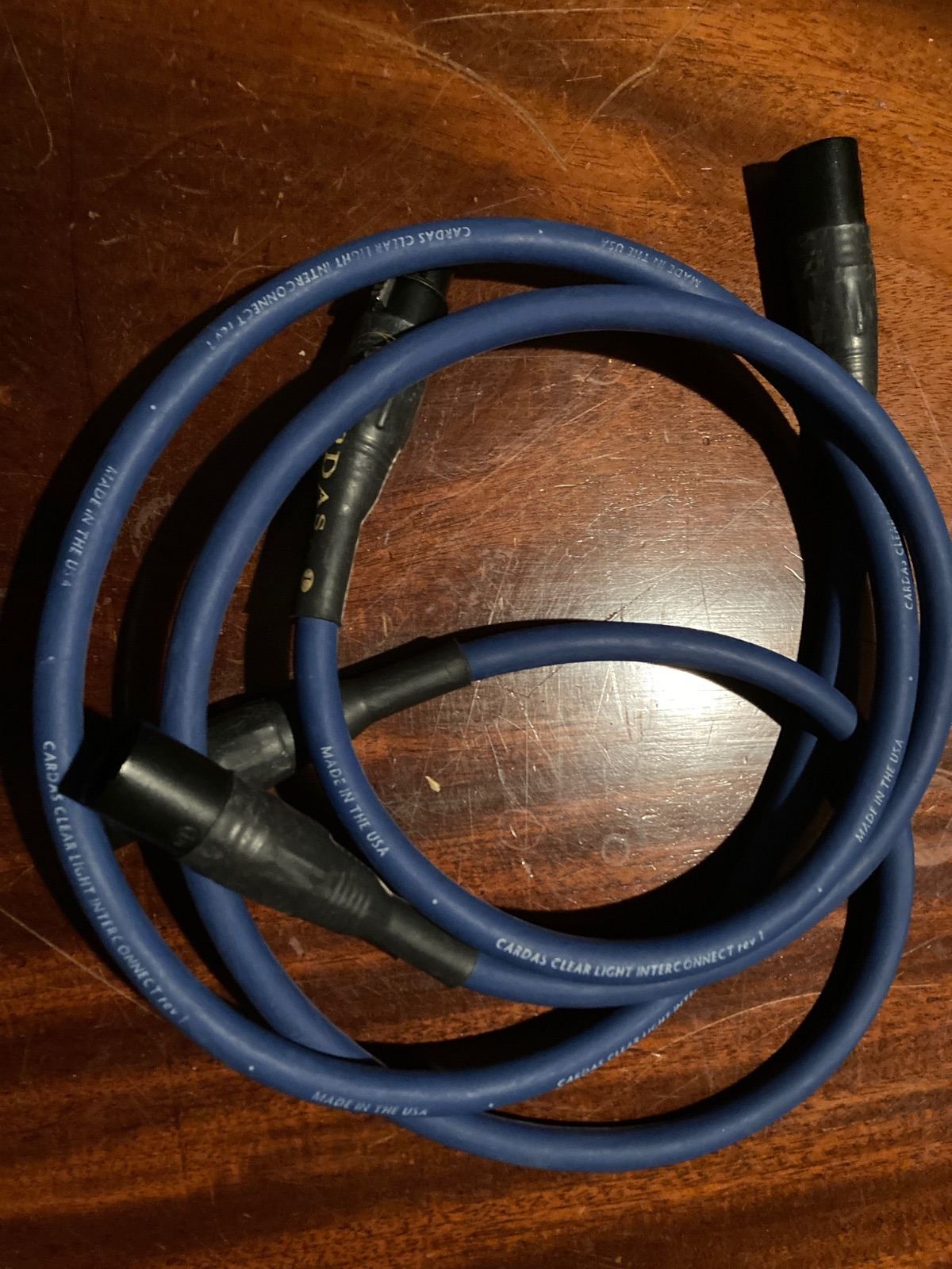 Cardas Clear Light 1 m xlrs - Hi-Fi and Cinema Cables & Accessories ...